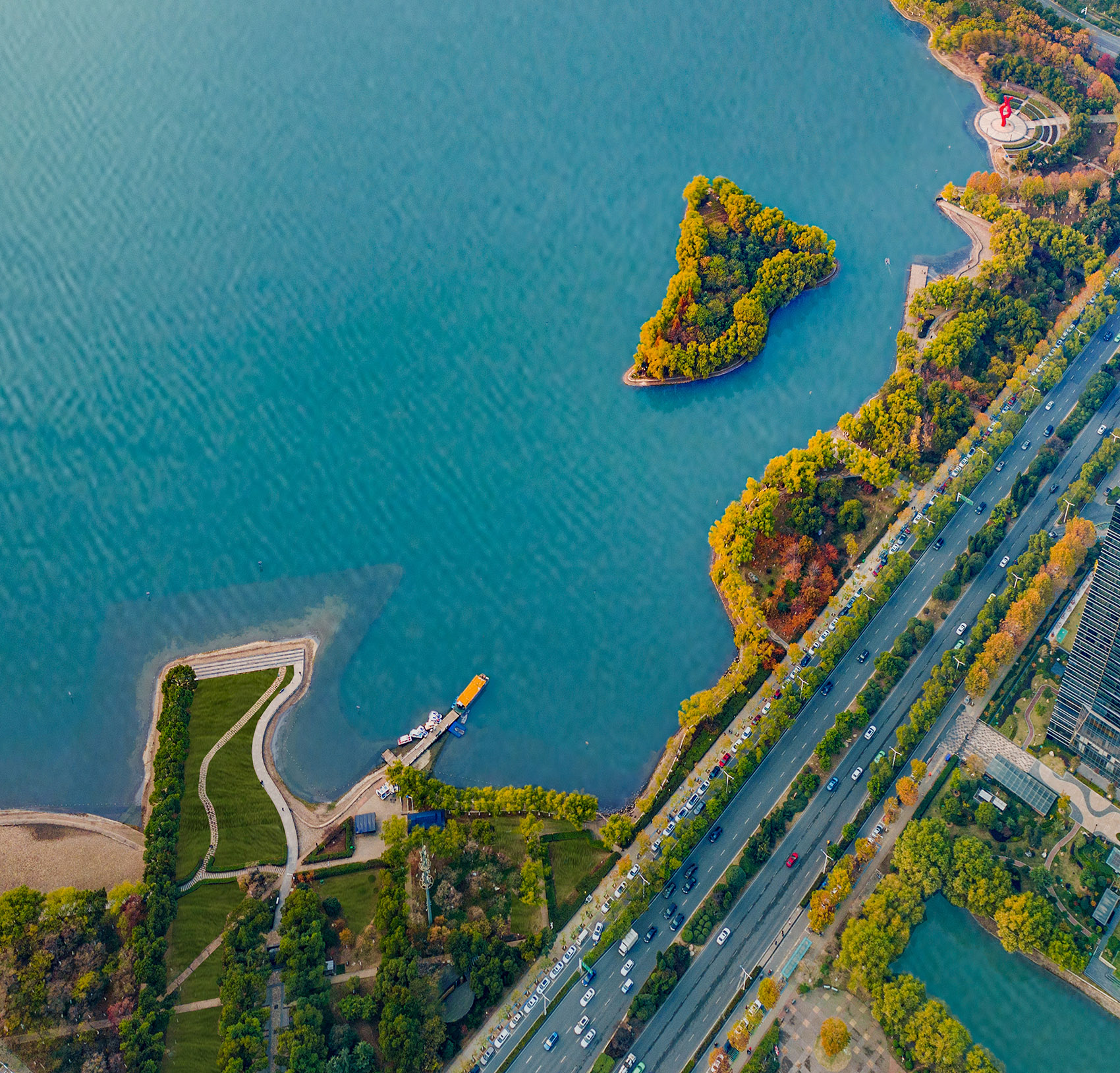 Hefei New Municipal and Culture District Swan Lake Park by L&A Design ...