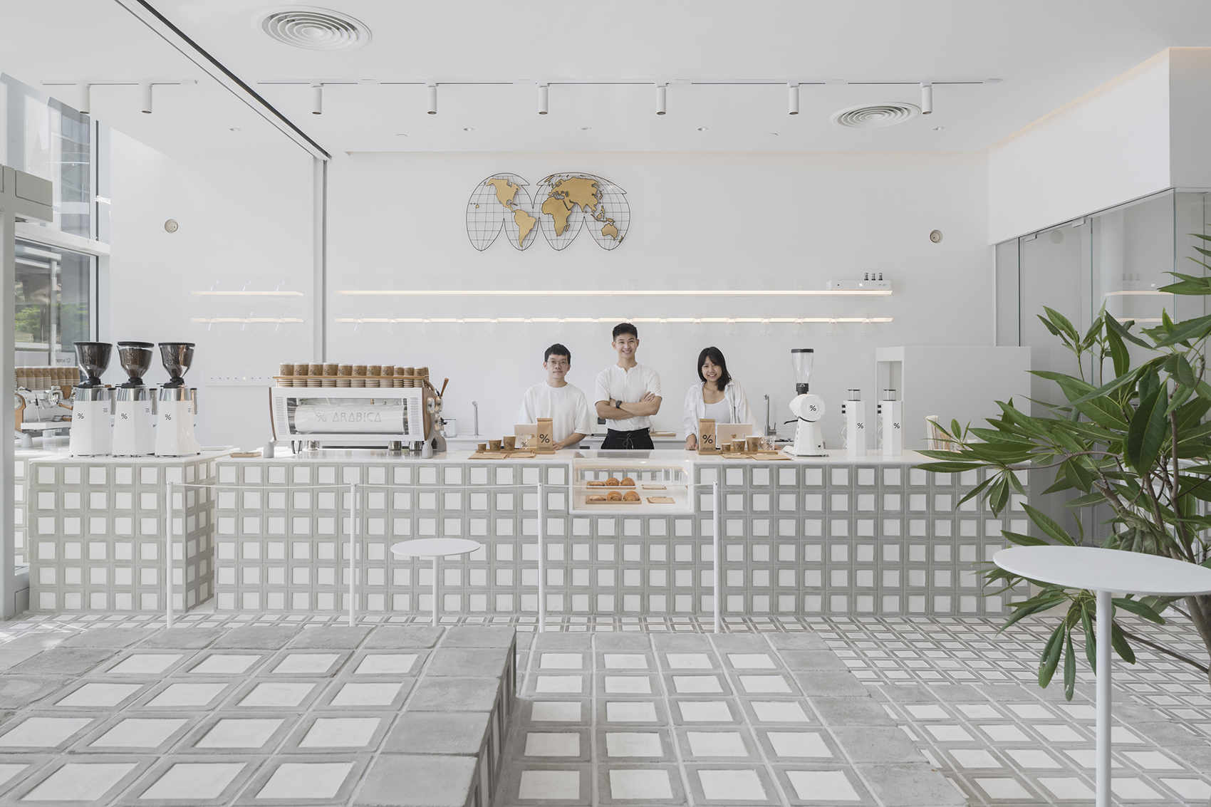 % Arabica Store Bangkok CentralWorld by Studio Precht - 谷德设计网