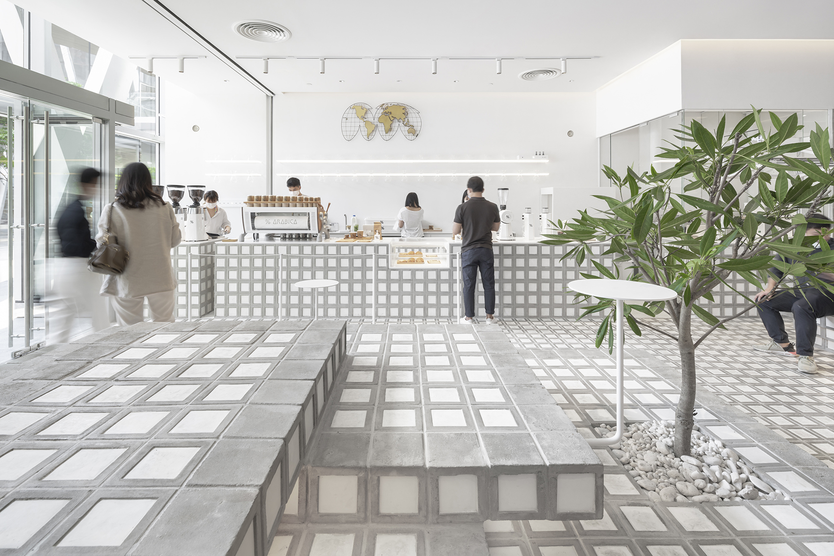 % Arabica Store Bangkok CentralWorld by Studio Precht - 谷德设计网