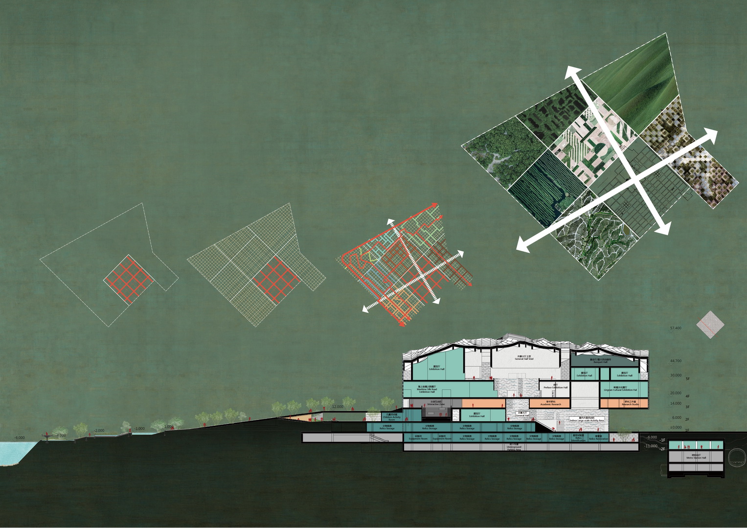 Design Proposal for Guoshen Museum, Shenzhen by URBANUS - 谷德设计网