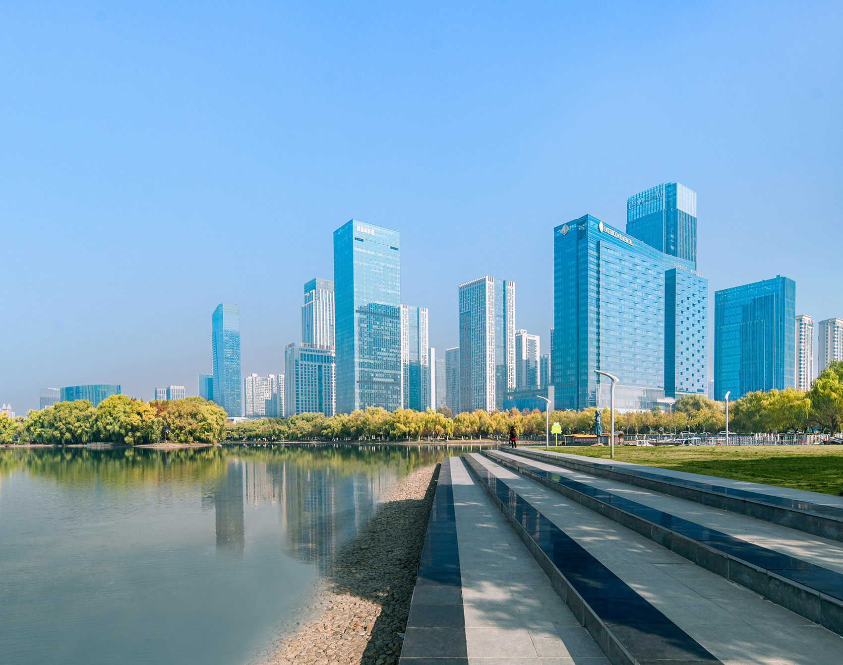 Hefei New Municipal and Culture District Swan Lake Park by L&A Design ...