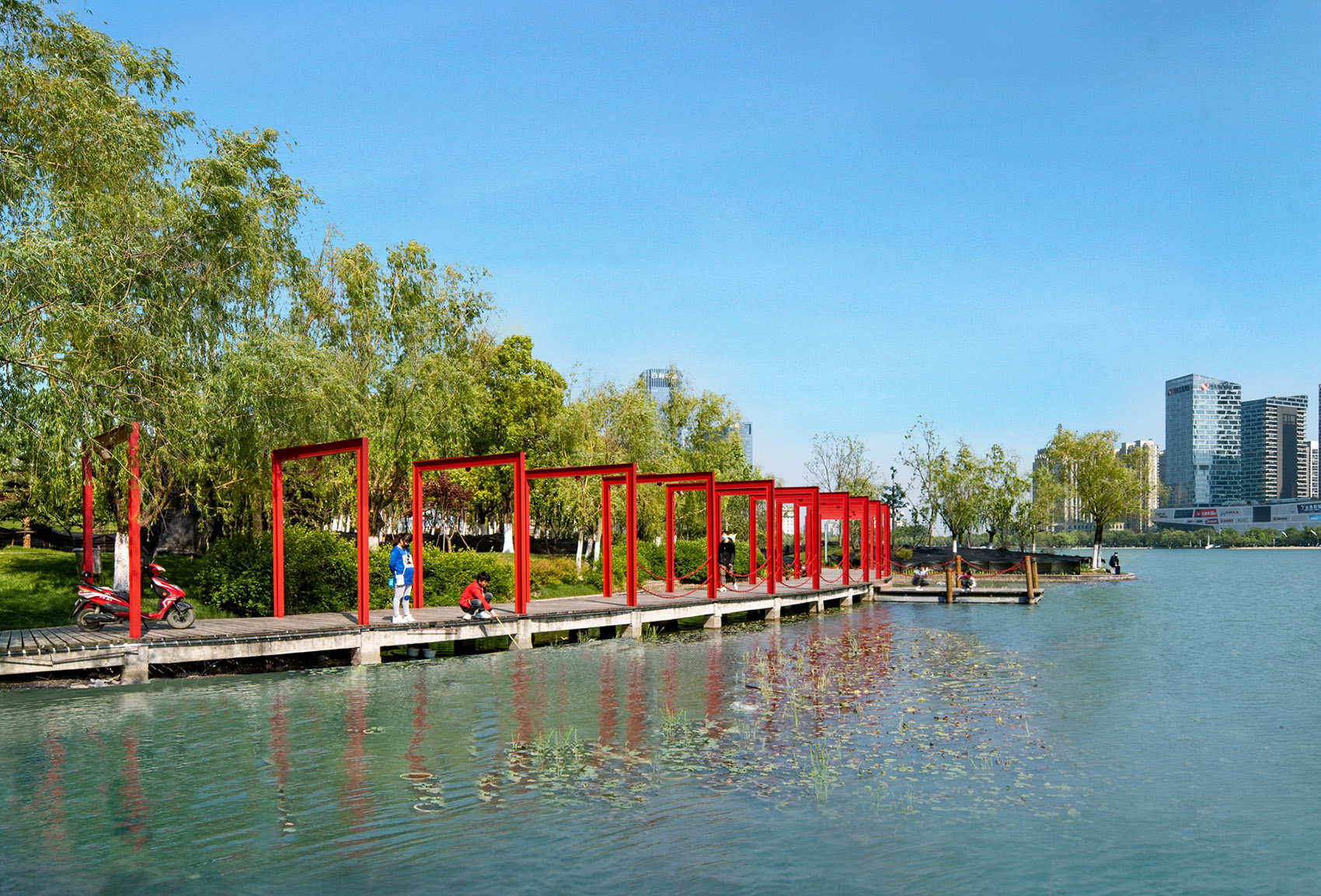 Hefei New Municipal and Culture District Swan Lake Park by L&A Design ...