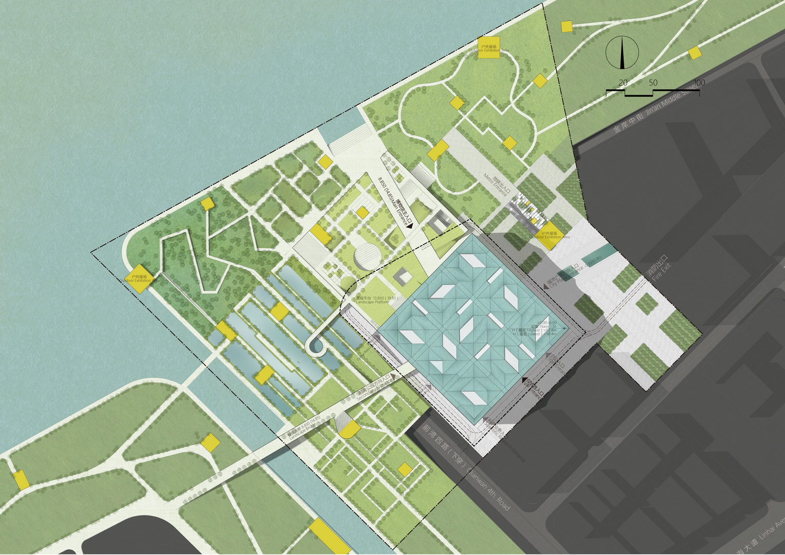 Design Proposal for Guoshen Museum, Shenzhen by URBANUS - 谷德设计网