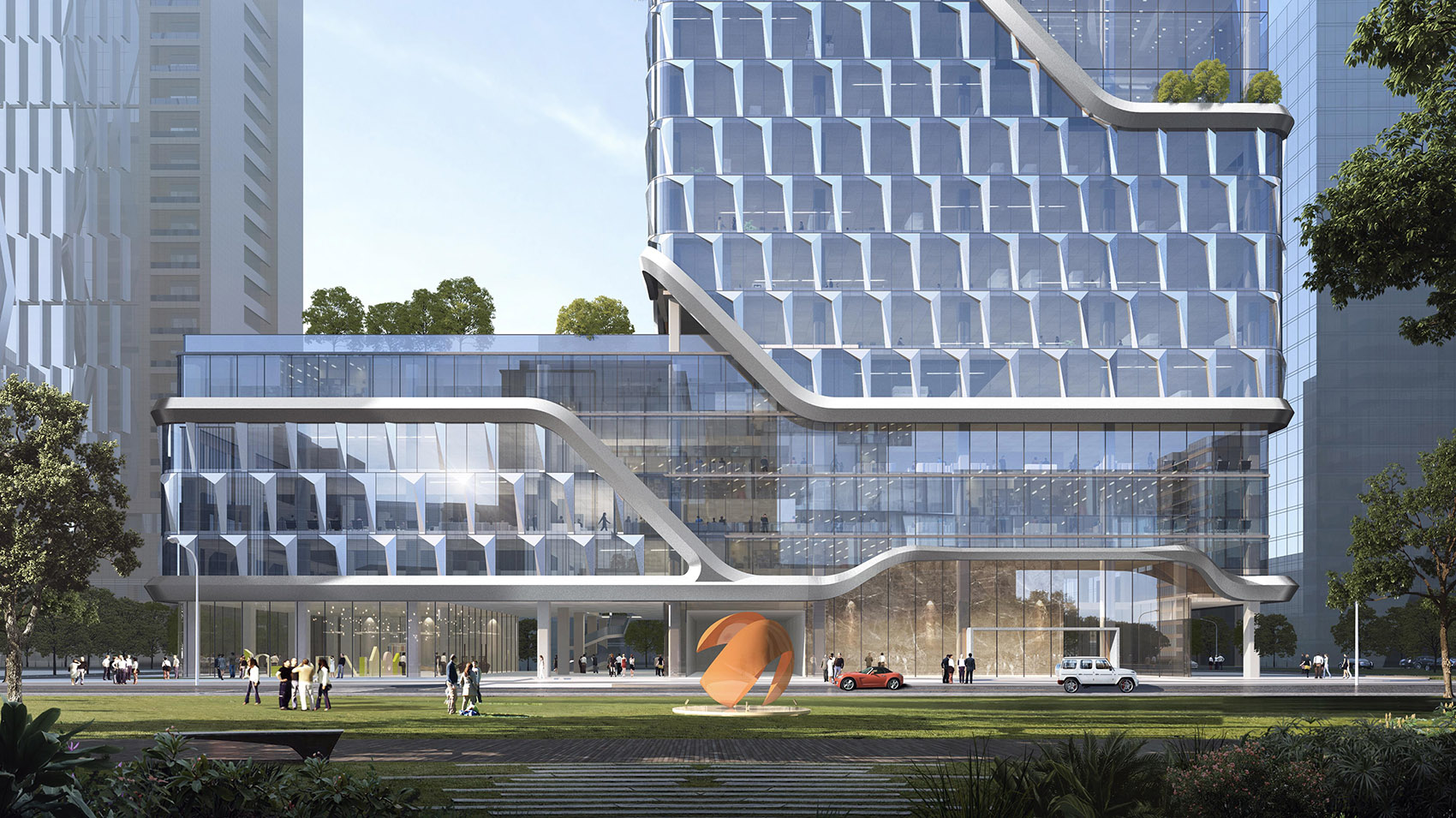 37 Interactive Entertainment Headquarters, China by GWP Architects - 谷德设计网