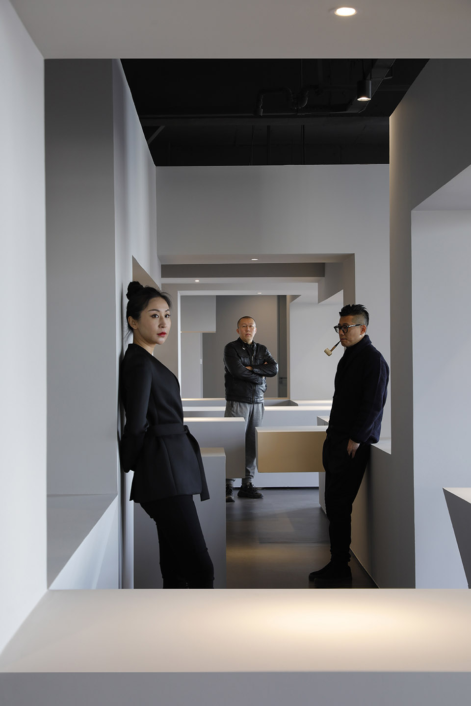 Folding gallery art Center, China by BANDe Architects - 谷德设计网