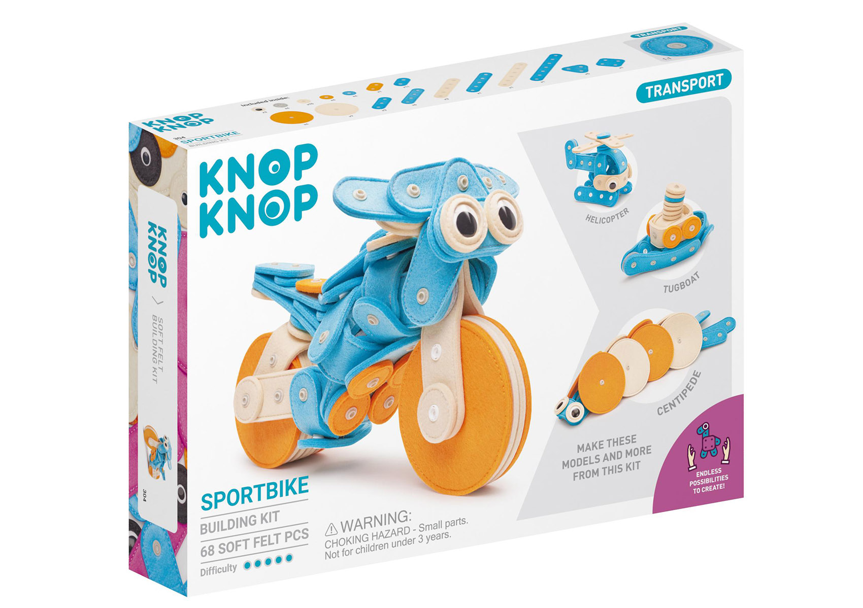 KNOP KNOP Soft Toy Building Kit by Rodion Zenevich - 谷德设计网