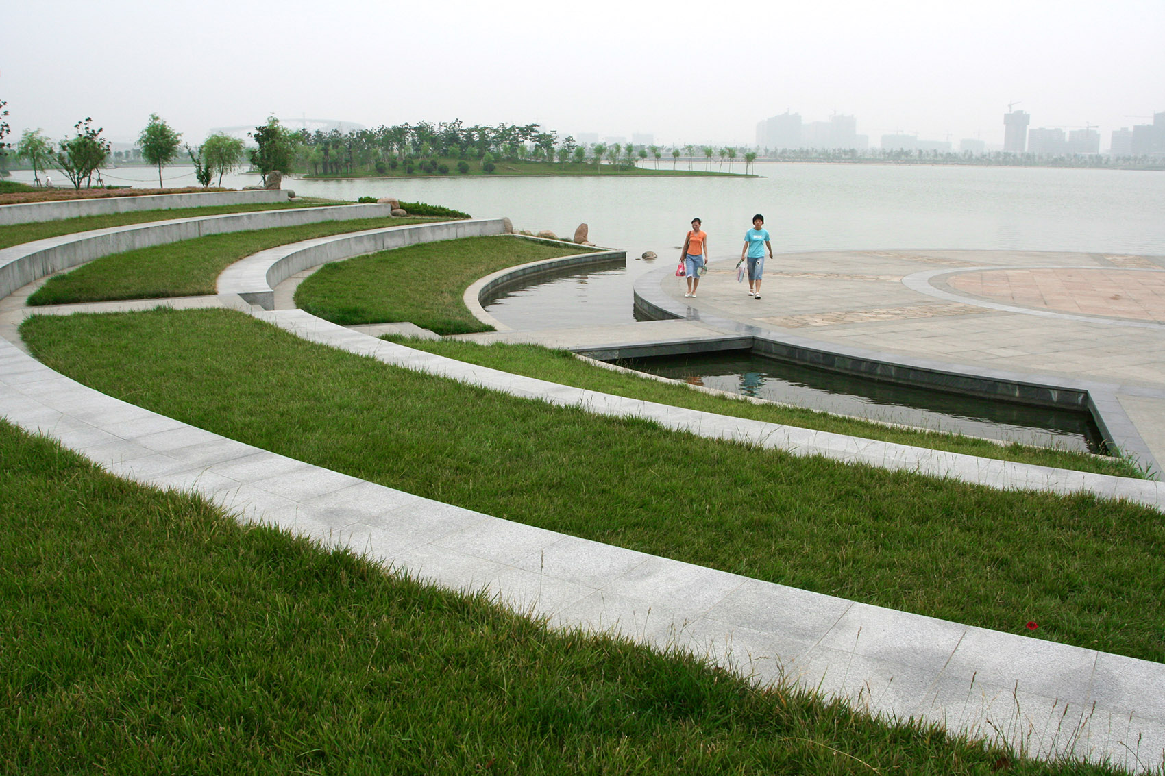 Hefei New Municipal and Culture District Swan Lake Park by L&A Design ...