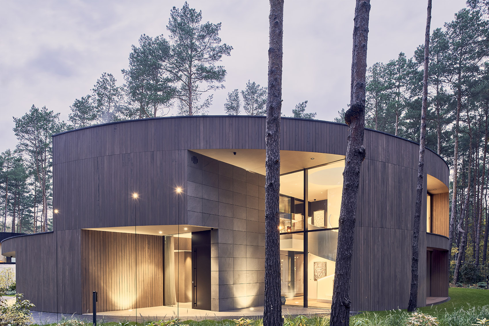 Circle Wood, Poland by Mobius Architects - 谷德设计网