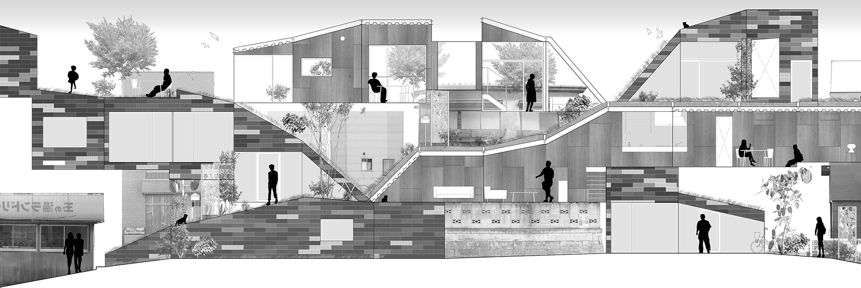 Overlap House by Akihisa Hirata Architecture Office - 谷德设计网