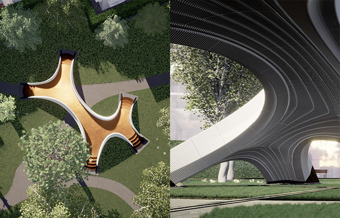 Introducing Striatus – the first of its kind 3D concrete printed arched ...
