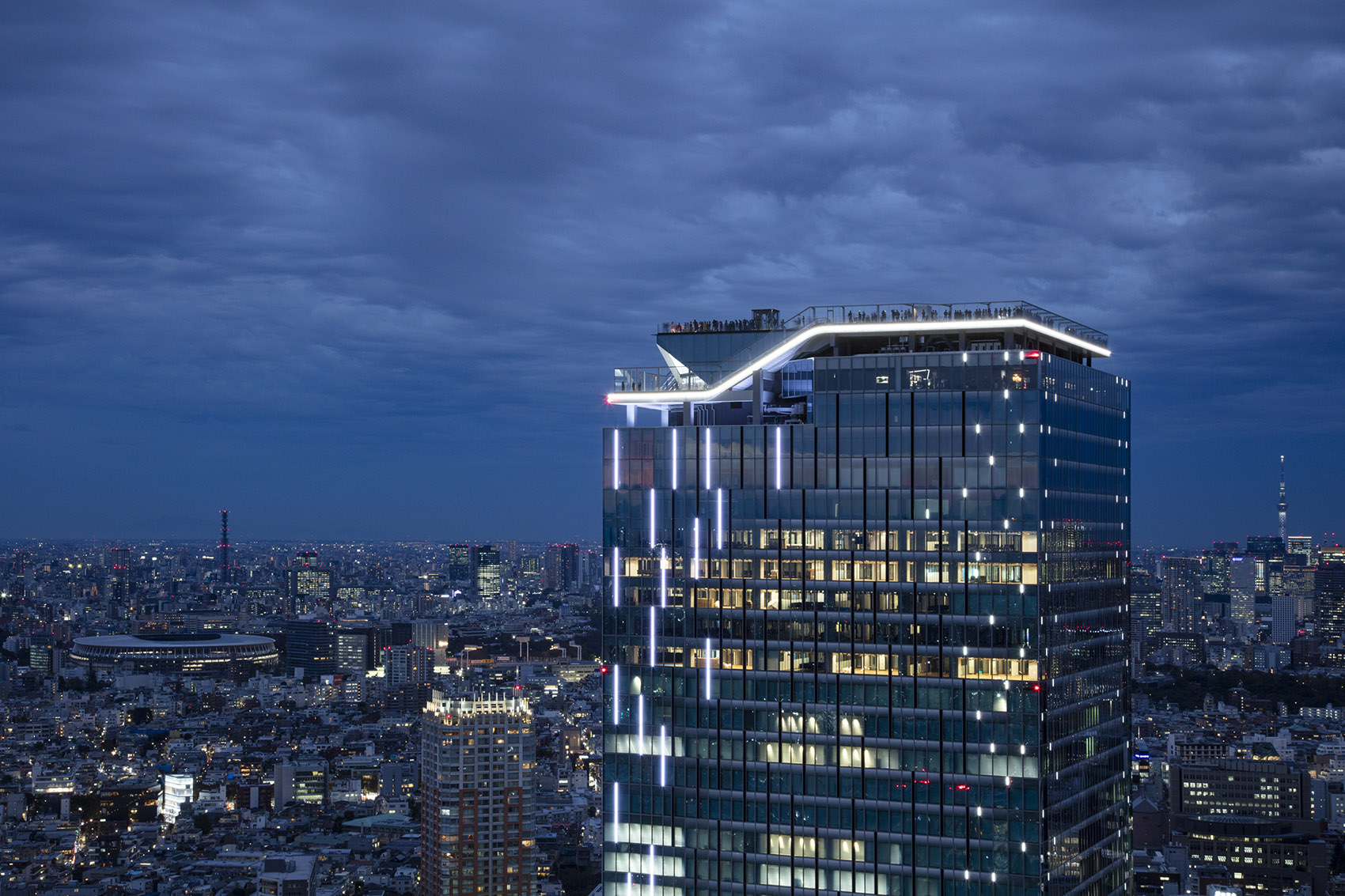 Shibuya Scramble Square the First Phase (East Tower) by Nikken Sekkei ...