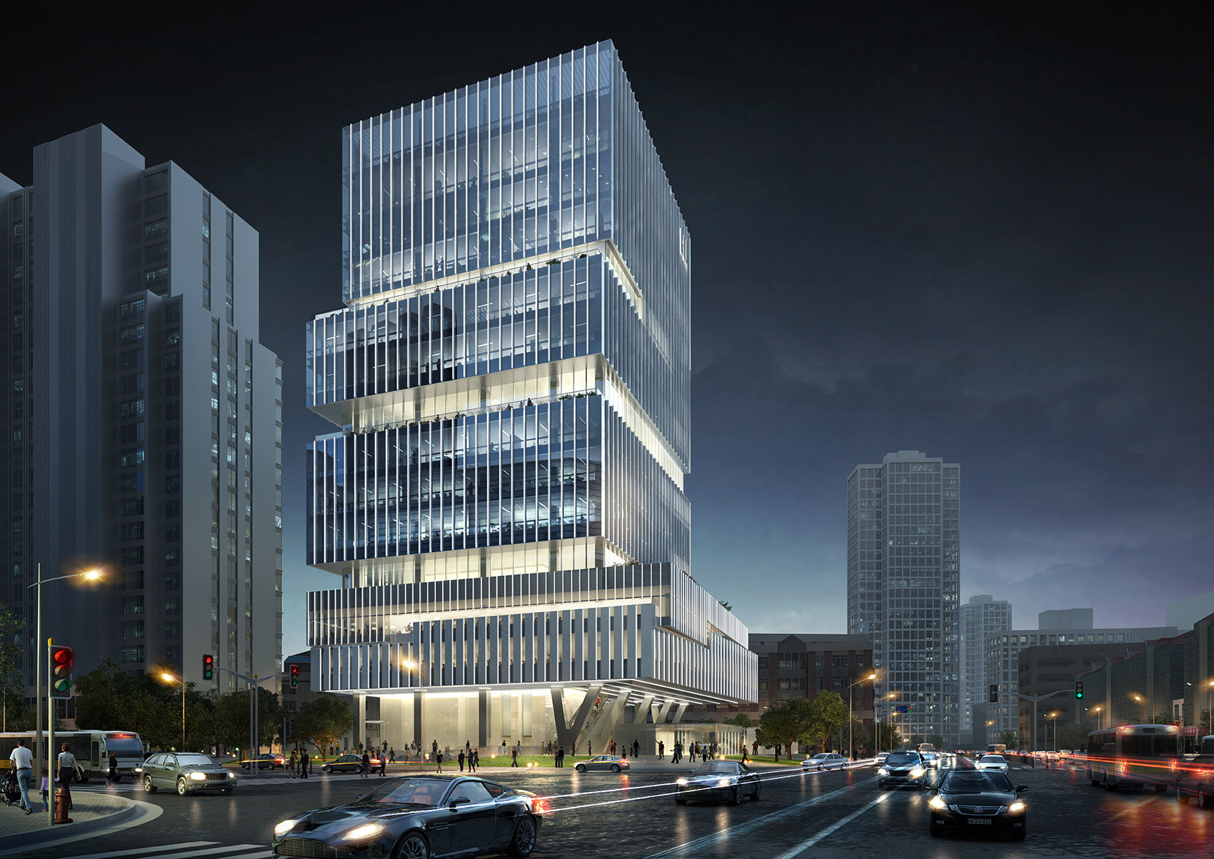 EDGE, Shanghai by Aedas - 谷德设计网