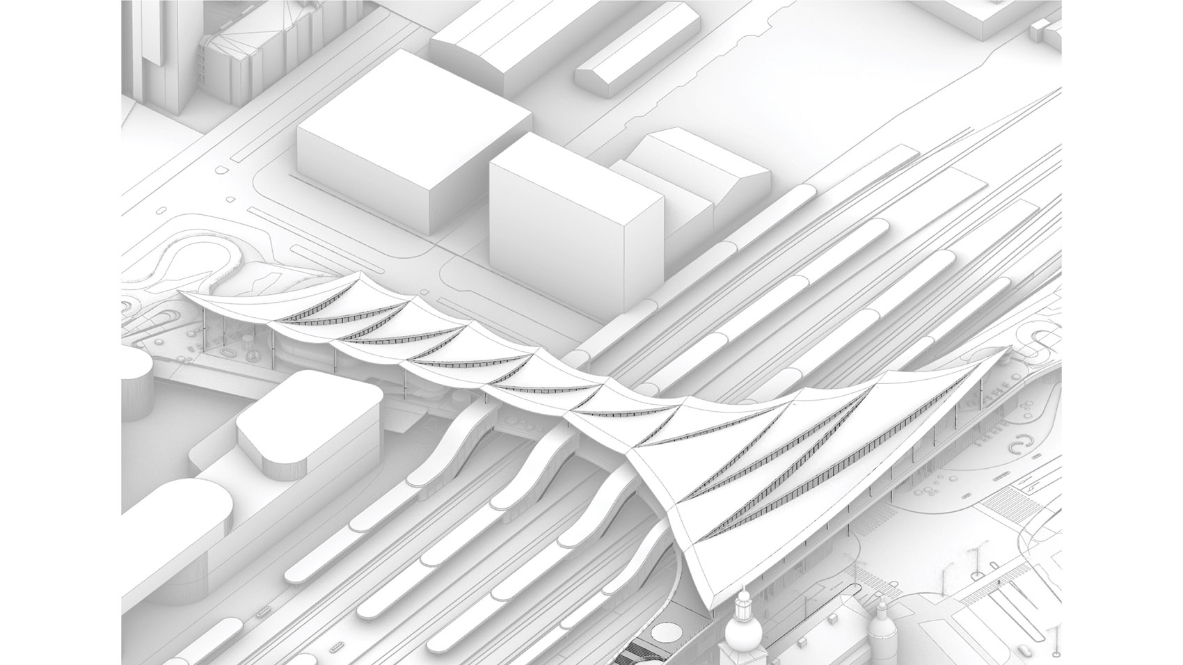 Västerås Travel Center by BIG - 谷德设计网