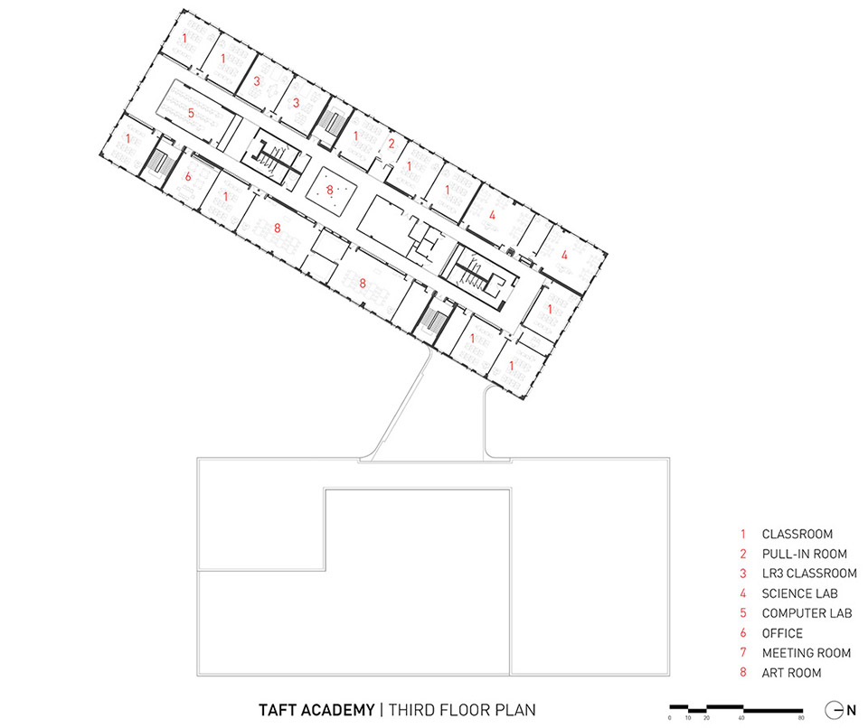 TAFT FRESHMAN ACADEMY by STL architects - 谷德设计网