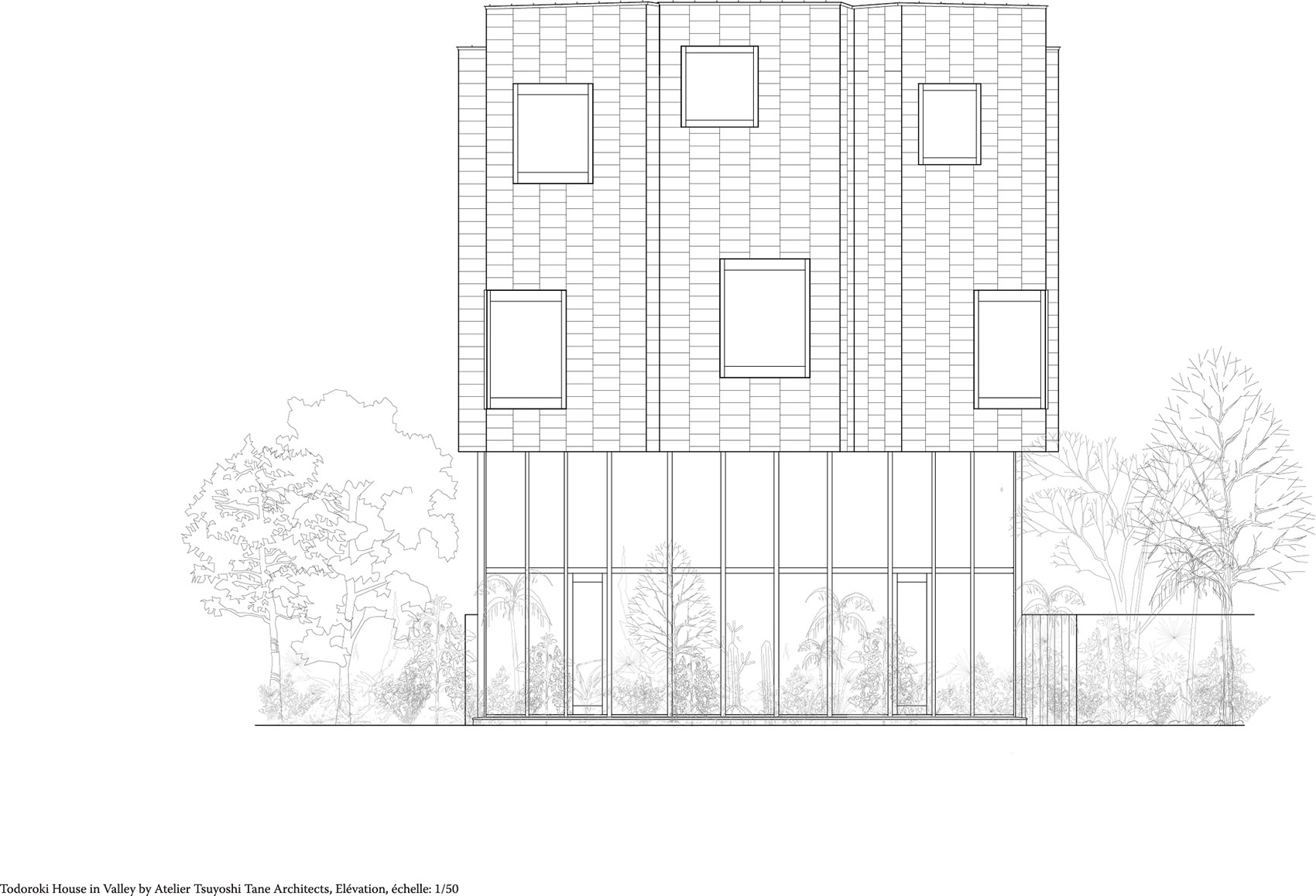 Todoroki House in Valley, Tokyo by Atelier Tsuyoshi Tane Architects - 谷德设计网