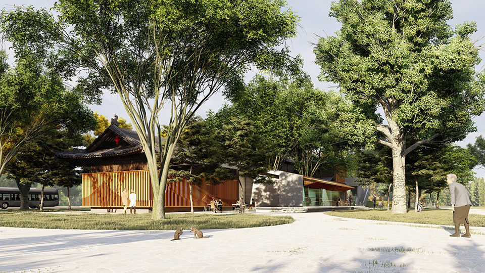 The Renovation of Liangshu Art Museum of Bayi Park, Nanchang, China by ...