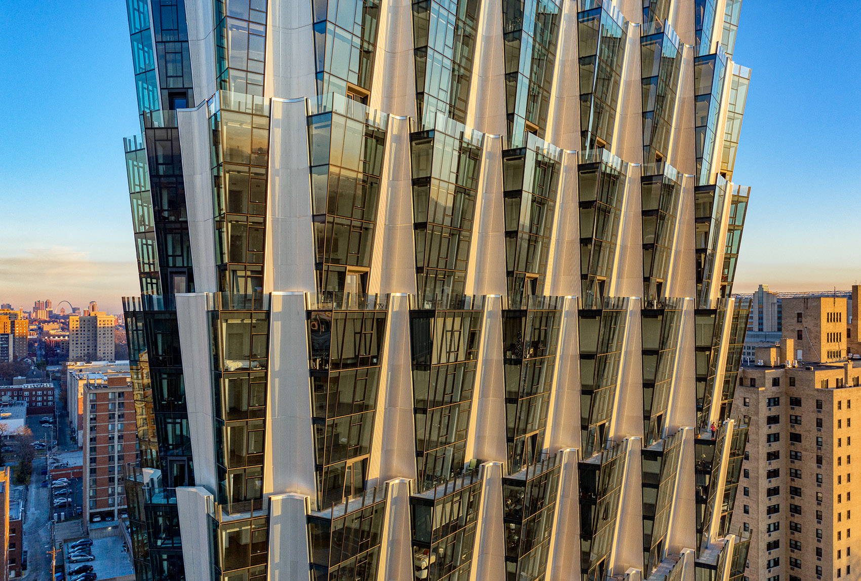 One Hundred residential tower by Studio Gang - 谷德设计网