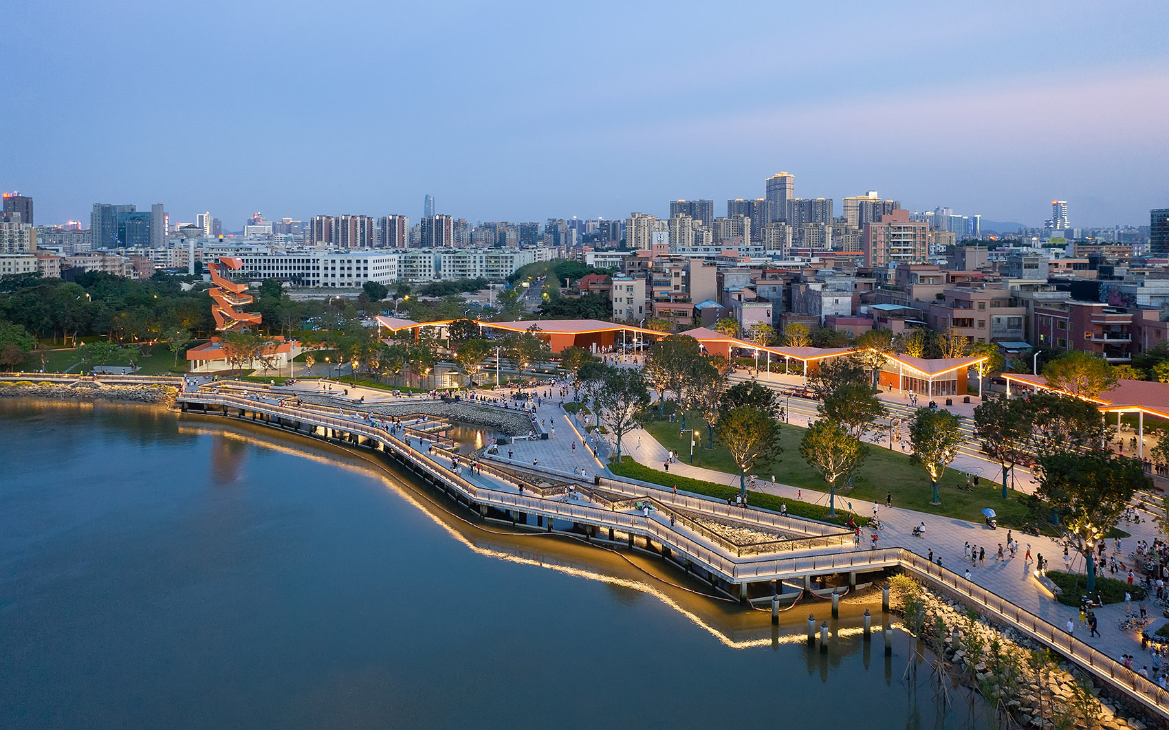 Dongguan Longwan Ecological Wetland Park, China by L&A Design - 谷德设计网