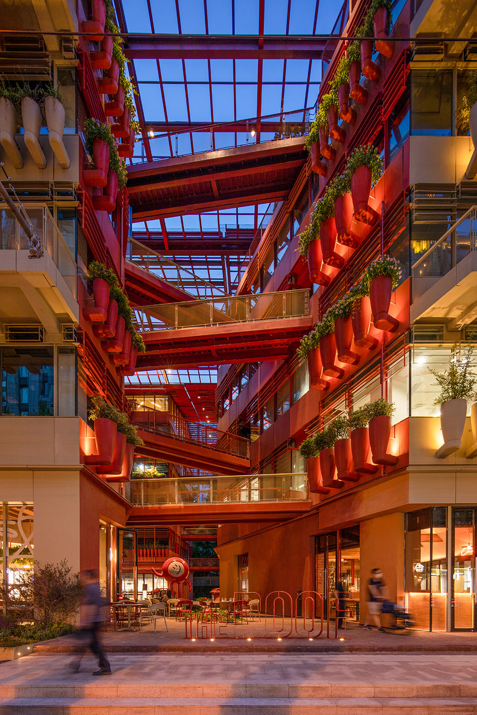 Landscape architectural and living facade design for “The Roof” by ...