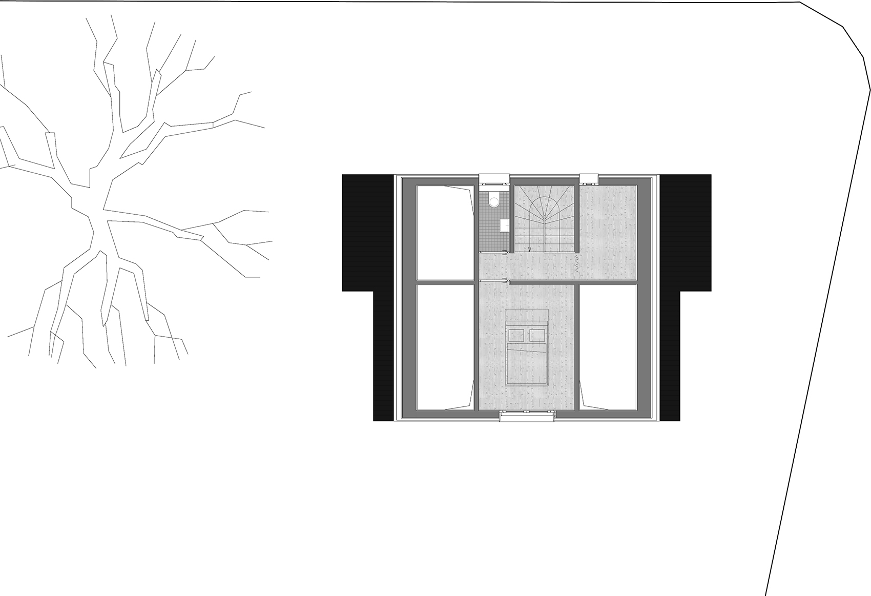 House made of Spruce by MWArchitekten - 谷德设计网