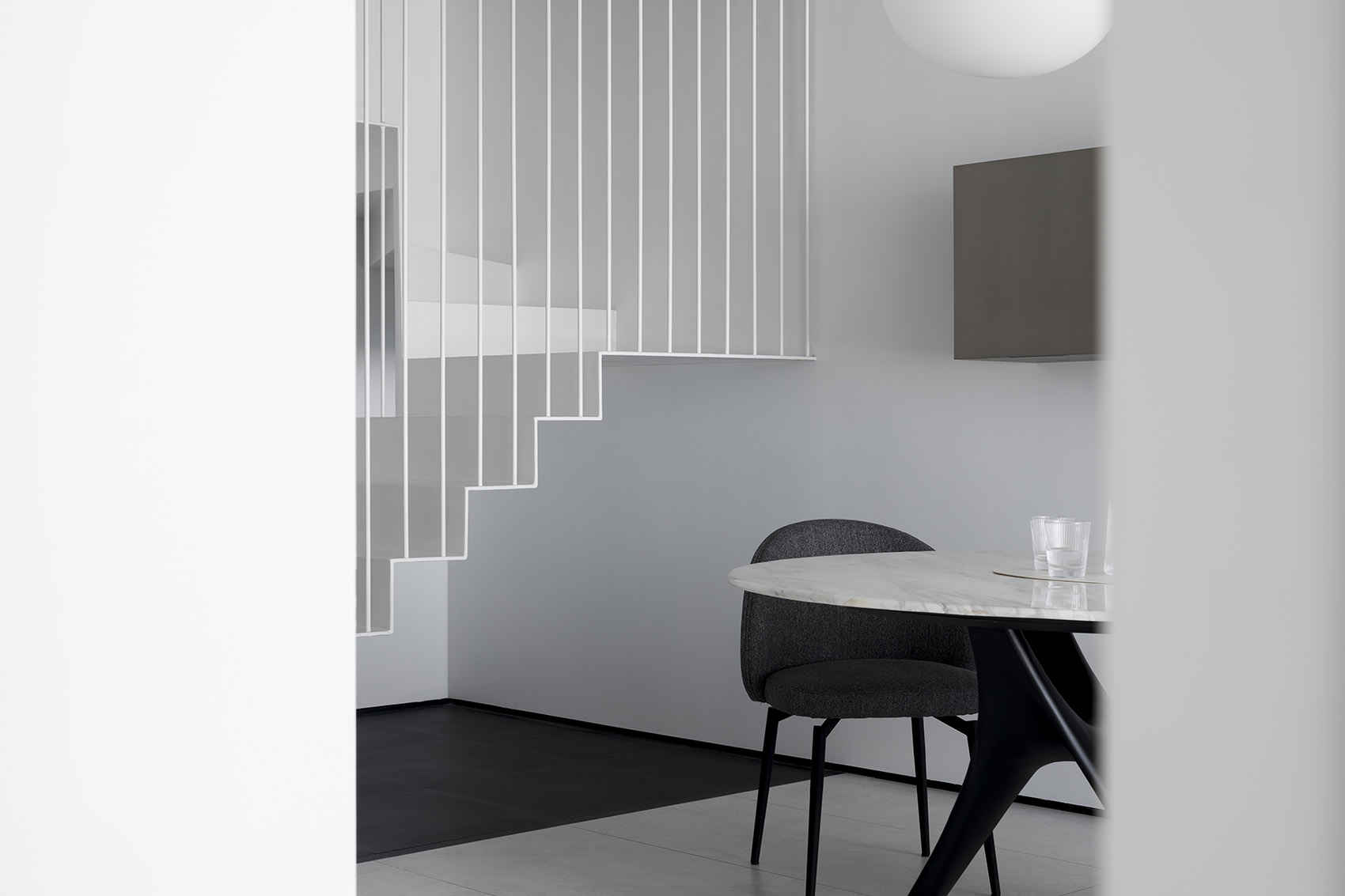 Linear Staircase House, China by WUY ARCHITECTS - 谷德设计网