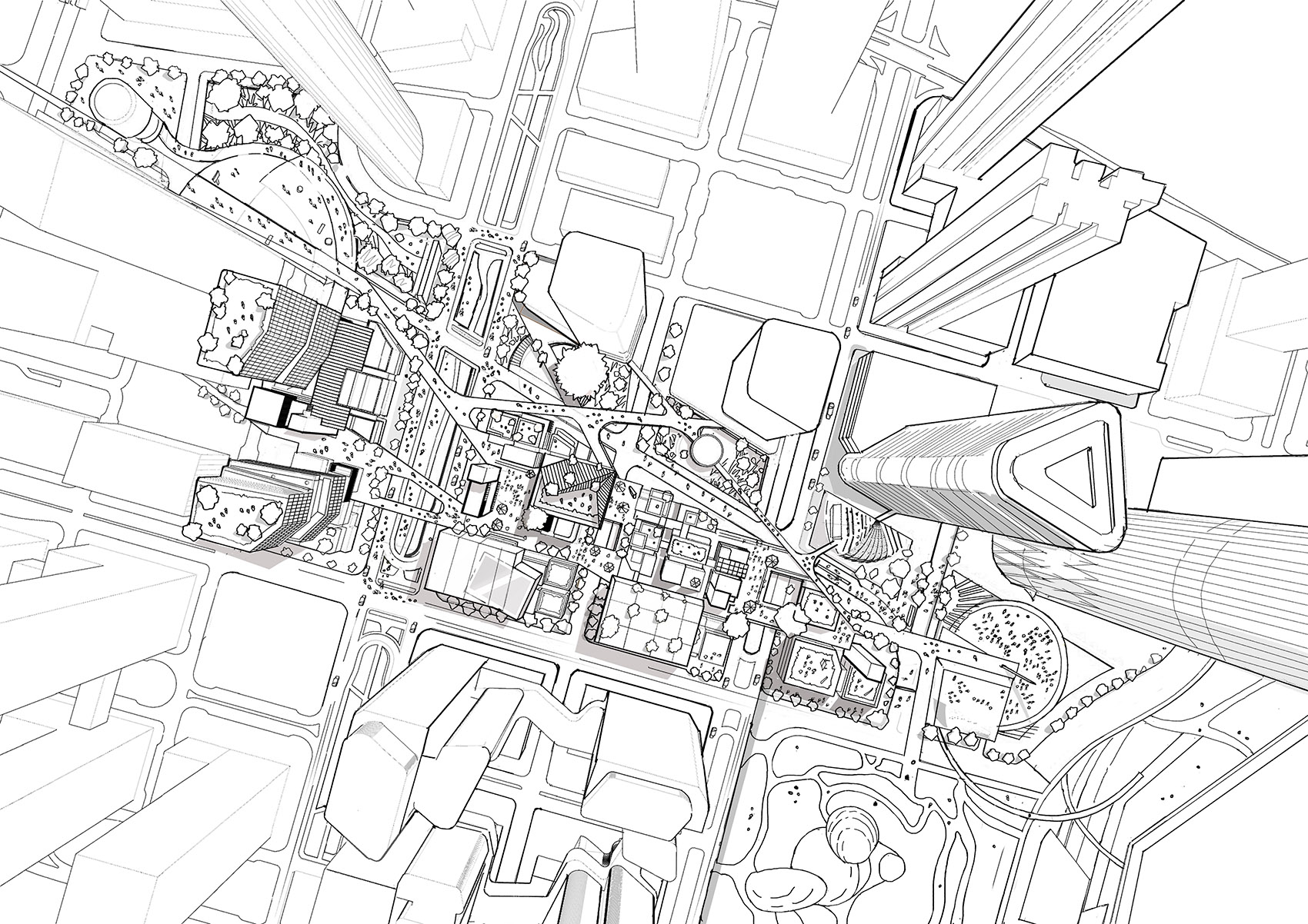 Re-stitching The City Fabric: competition-winning masterplan proposal ...