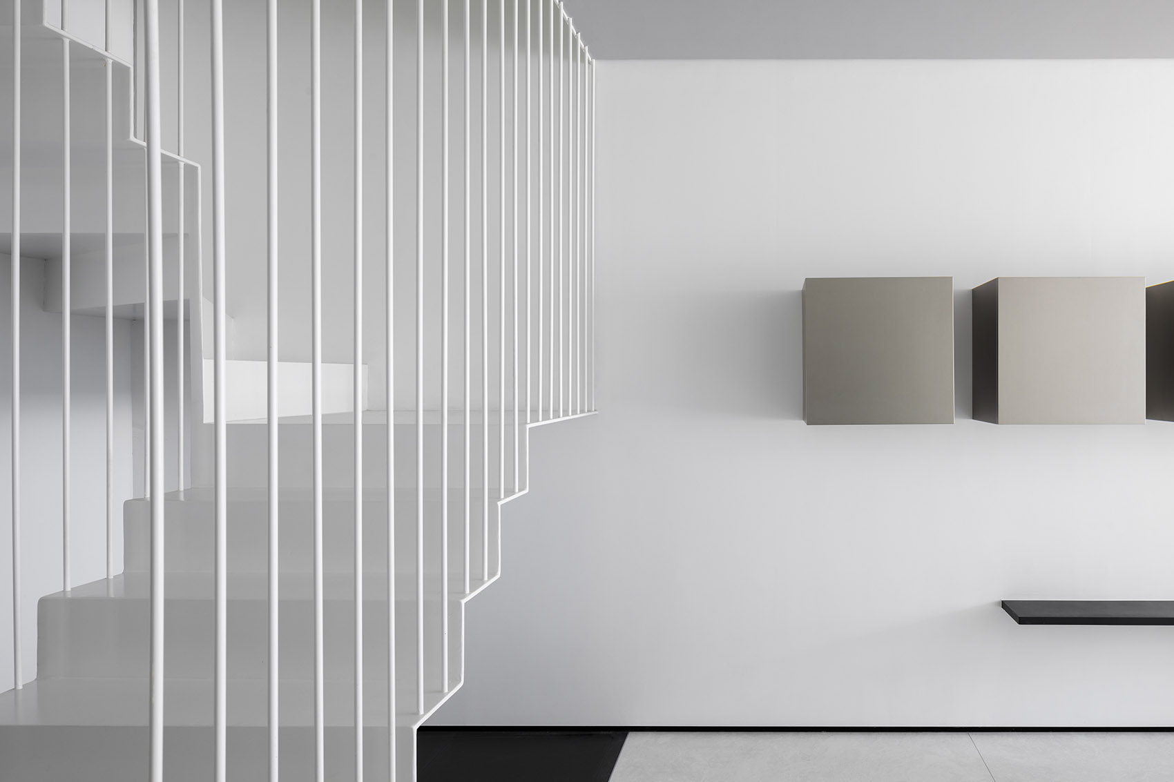 Linear Staircase House, China by WUY ARCHITECTS - 谷德设计网