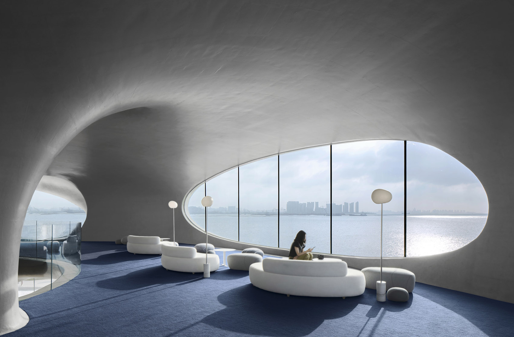 Wormhole Library Interior Design by MAD + LHBY - 谷德设计网