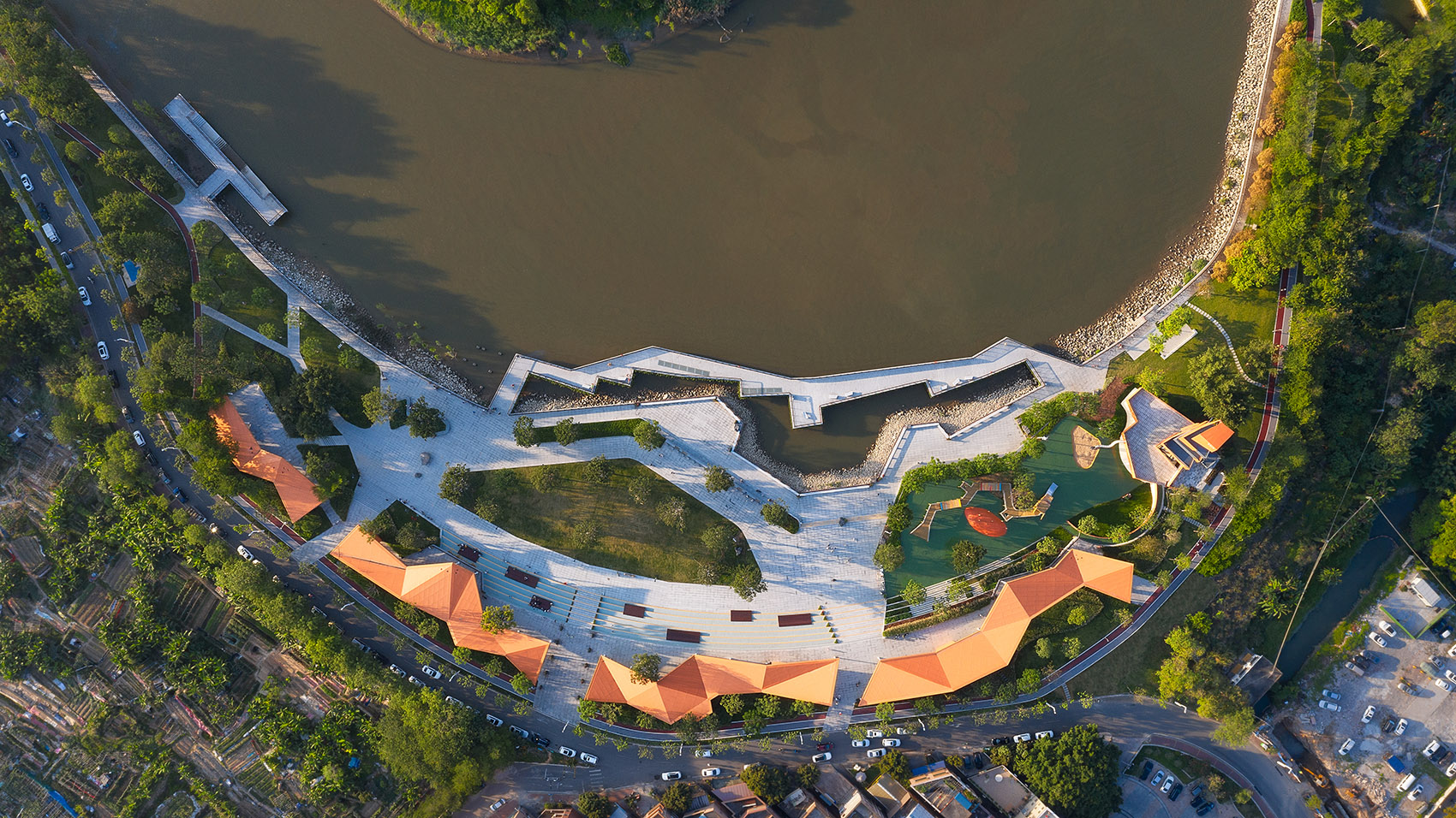 Dongguan Longwan Ecological Wetland Park, China by L&A Design - 谷德设计网