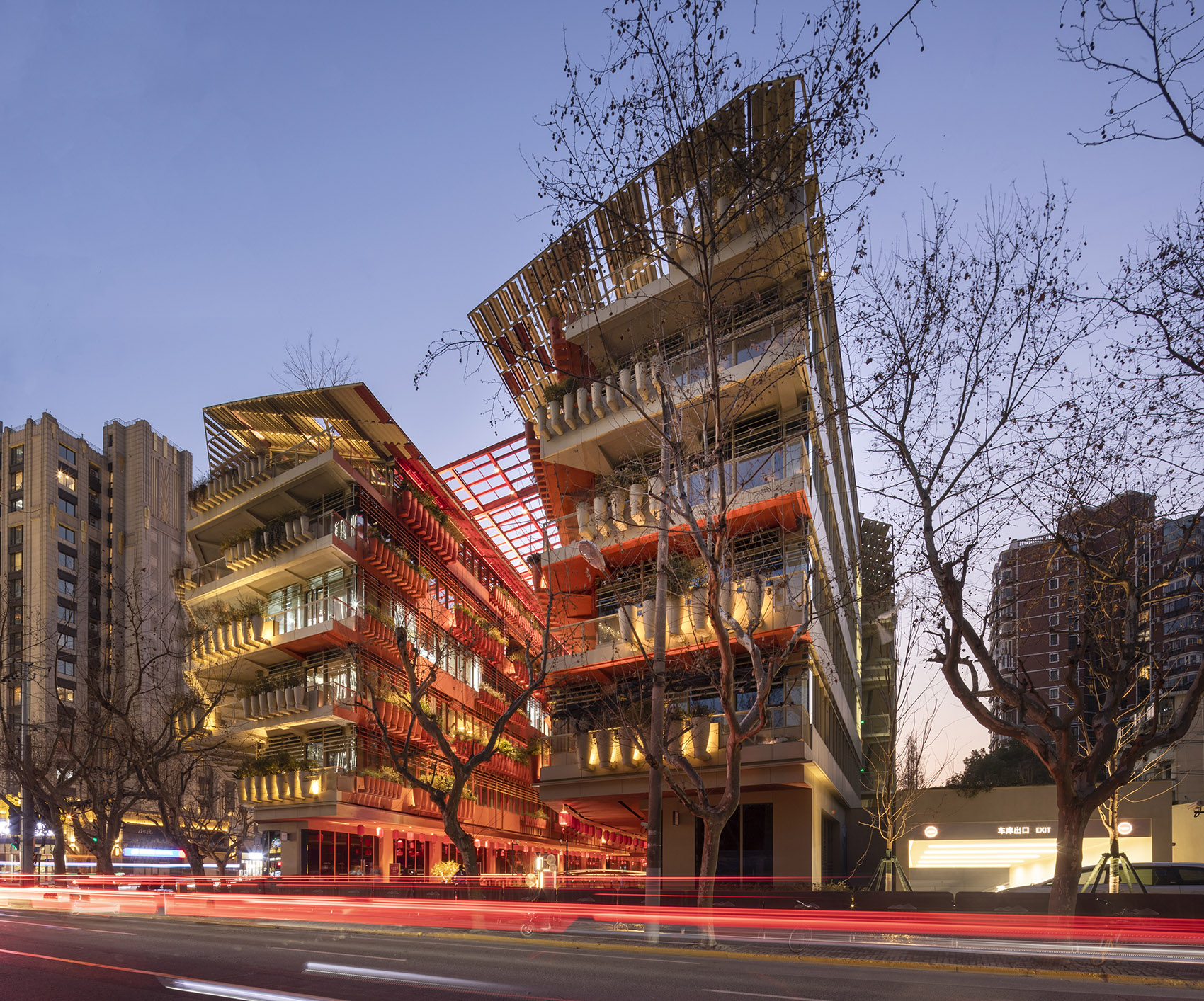 Landscape architectural and living facade design for “The Roof” by ...