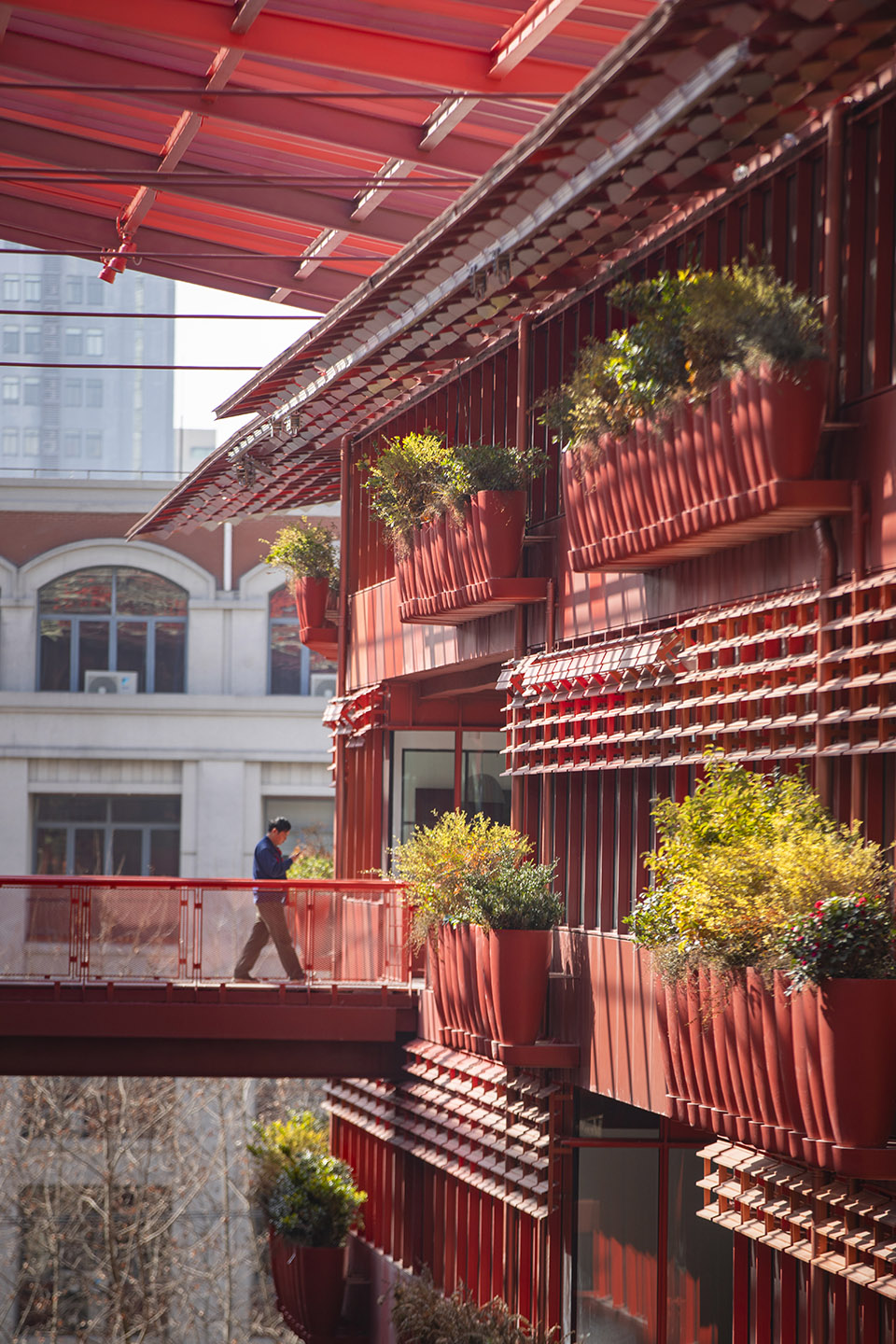 Landscape architectural and living facade design for “The Roof” by ...