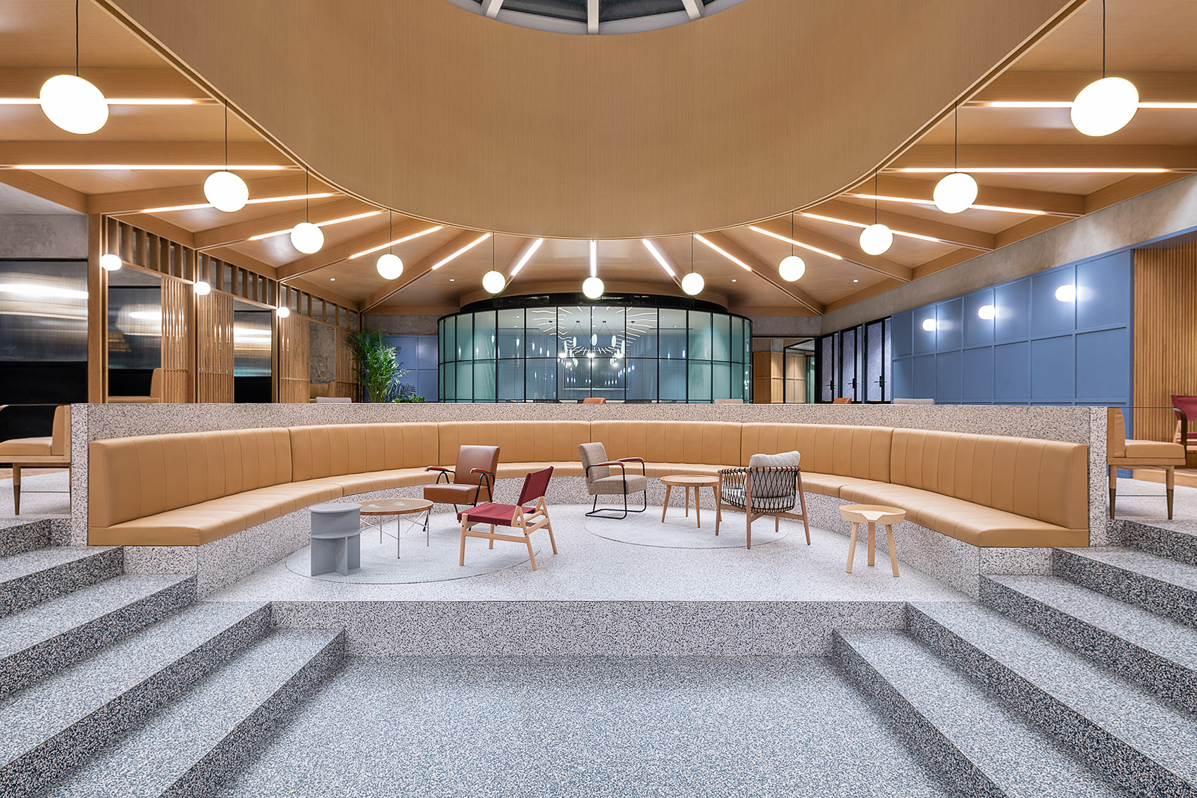 Social Space at Jing’an Kerry Centre, Shanghai by Linehouse - 谷德设计网