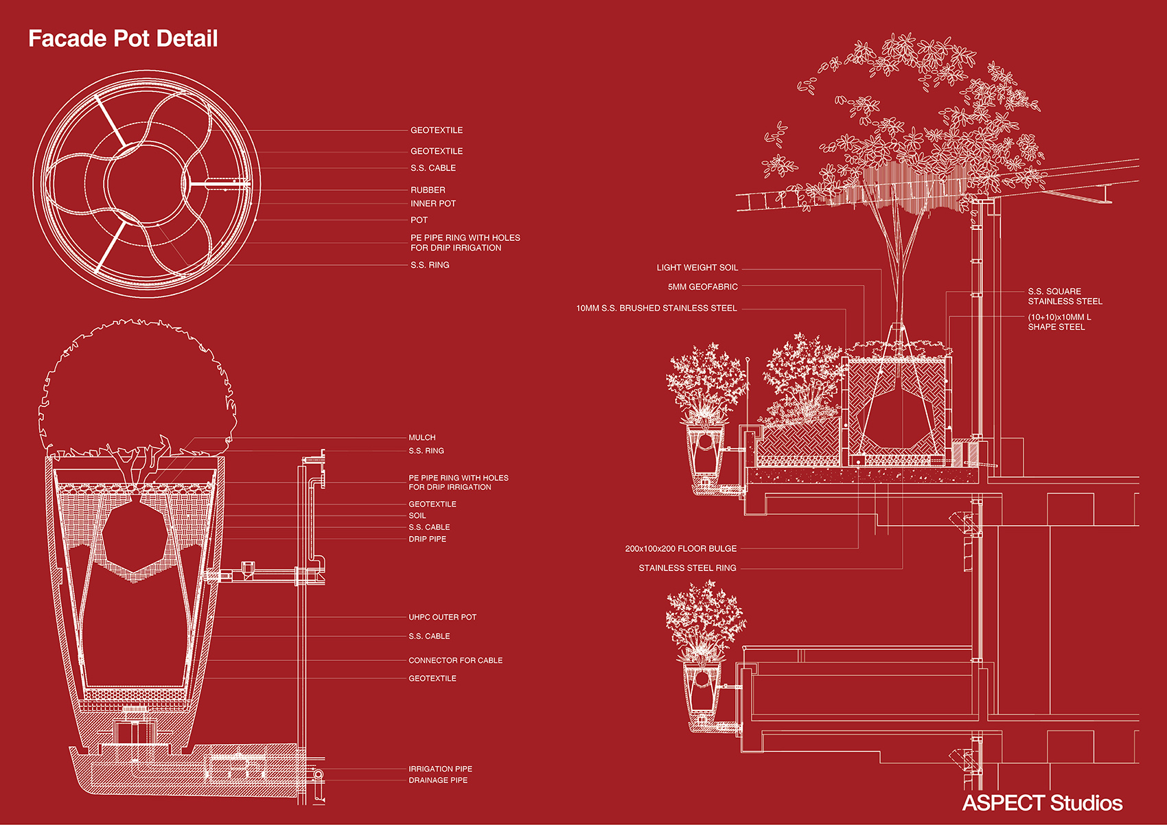 Landscape architectural and living facade design for “The Roof” by ...