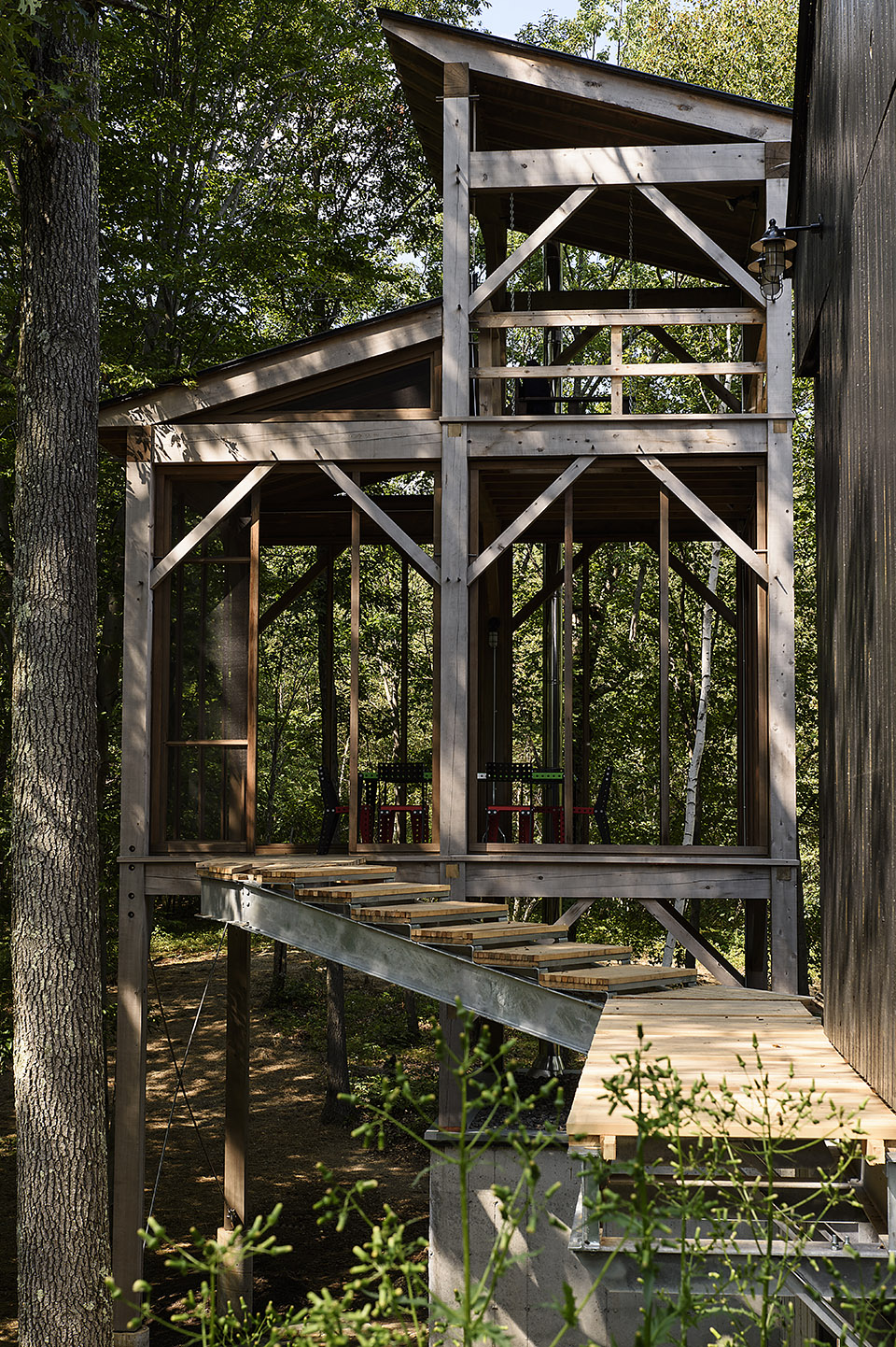 Fox Hall Barn House by BarlisWedlick - 谷德设计网