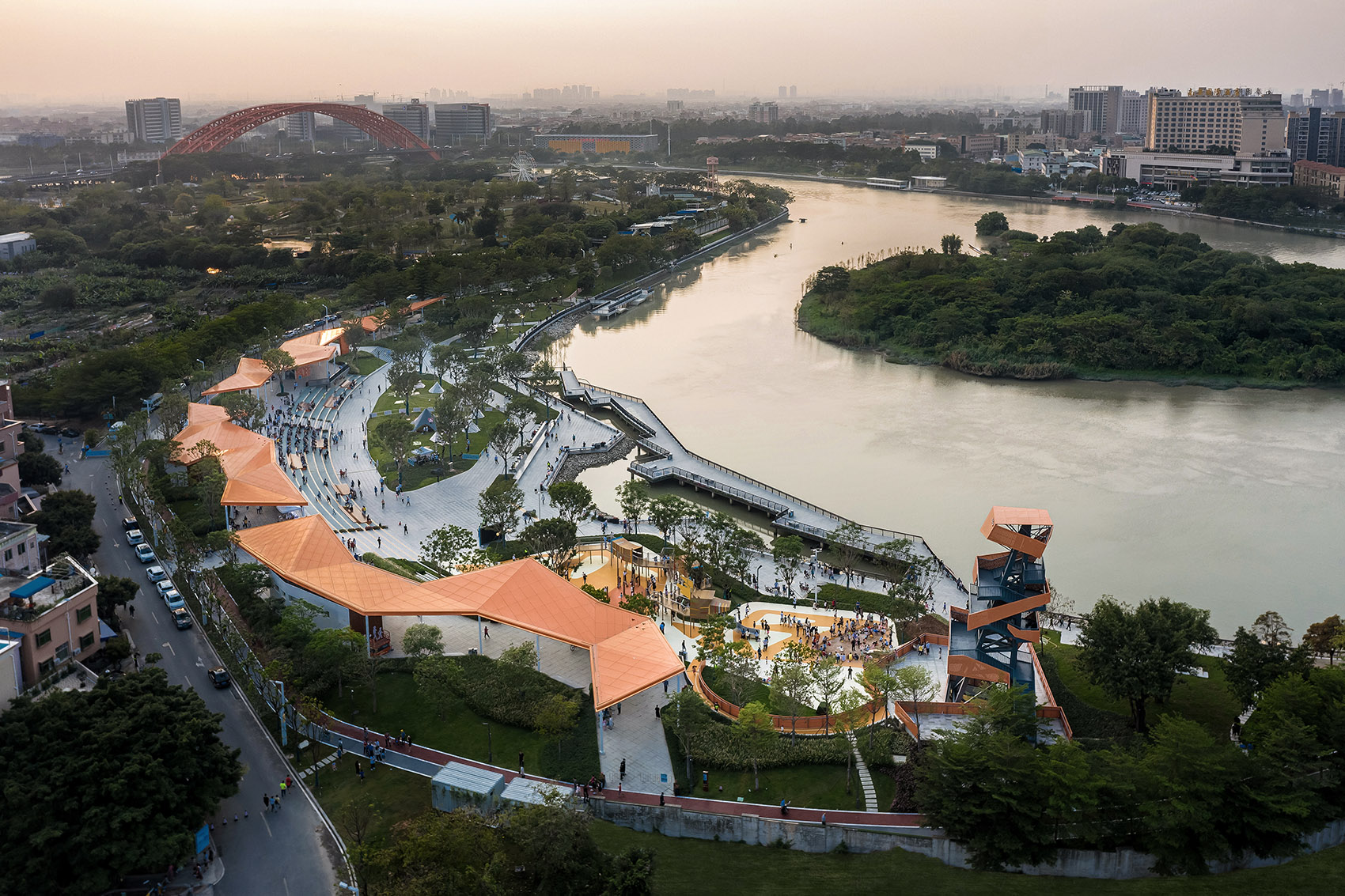 Dongguan Longwan Ecological Wetland Park, China by L&A Design - 谷德设计网