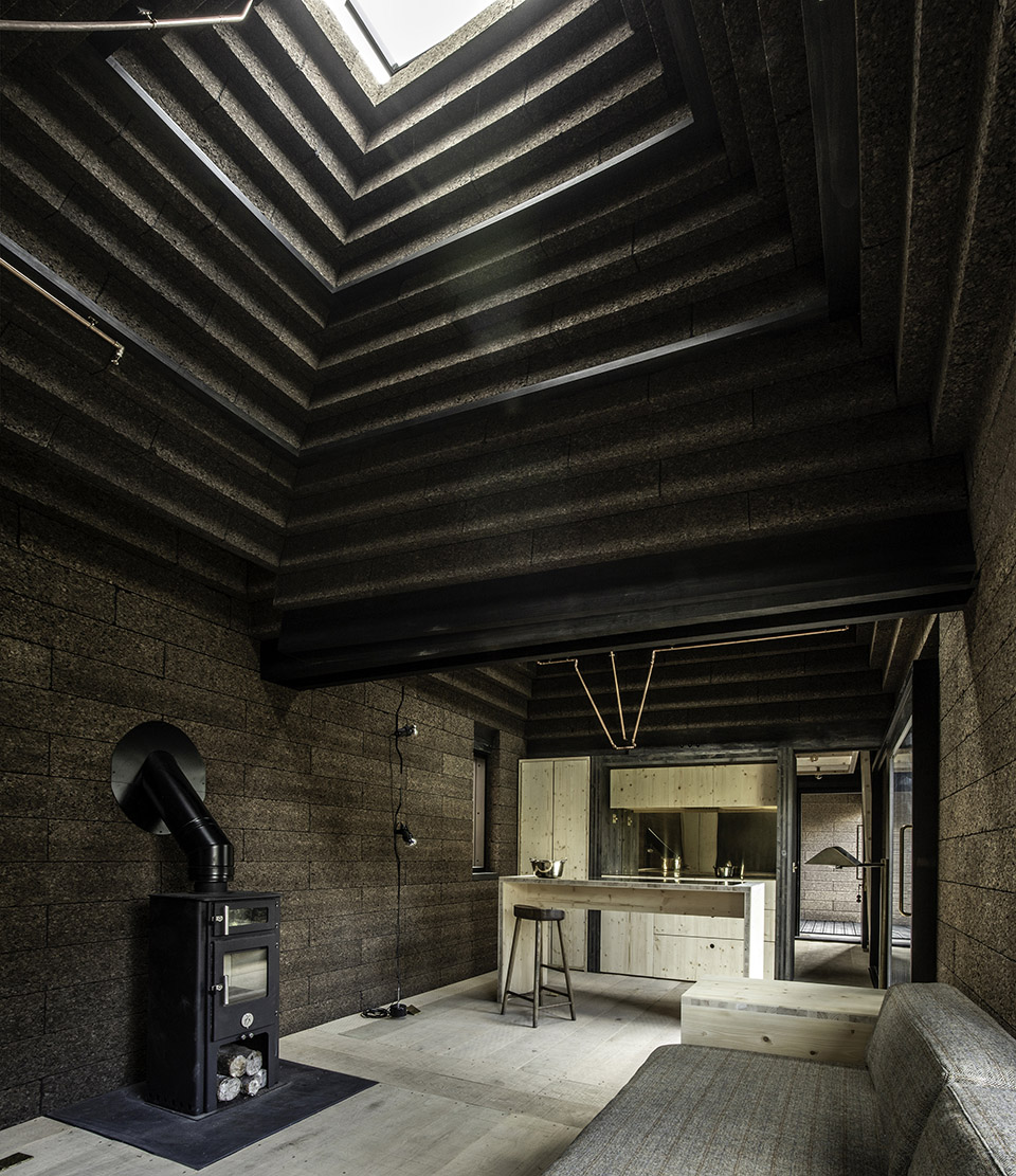 The Cork House by Matthew Barnett Howland + Dido Milne + Oliver Wilton ...