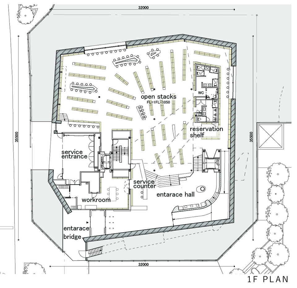 Matsubara Civic Library by MARU。architecture - 谷德设计网