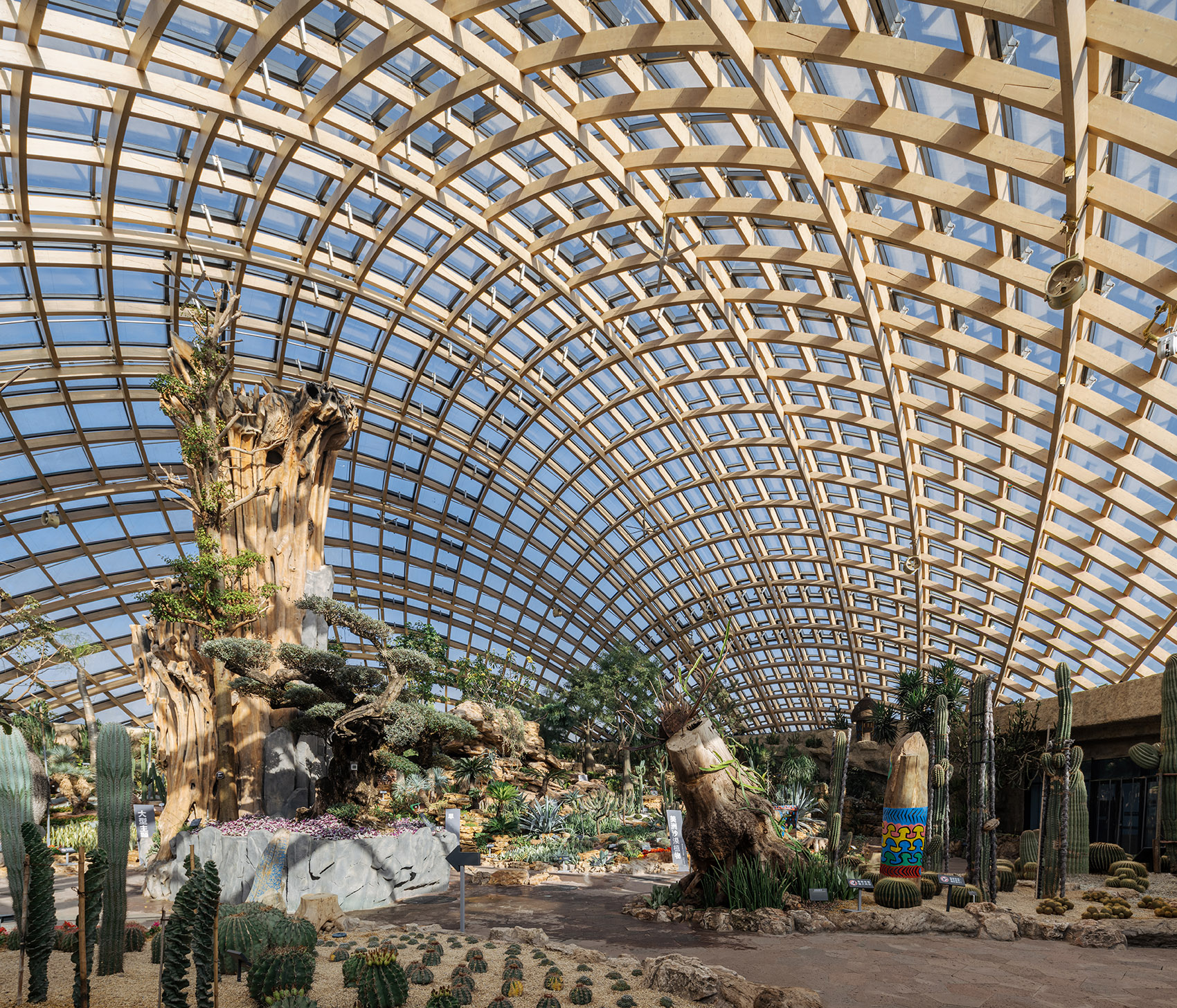 Taiyuan Botanic Garden by Delugan Meissl Associated Architects - 谷德设计网