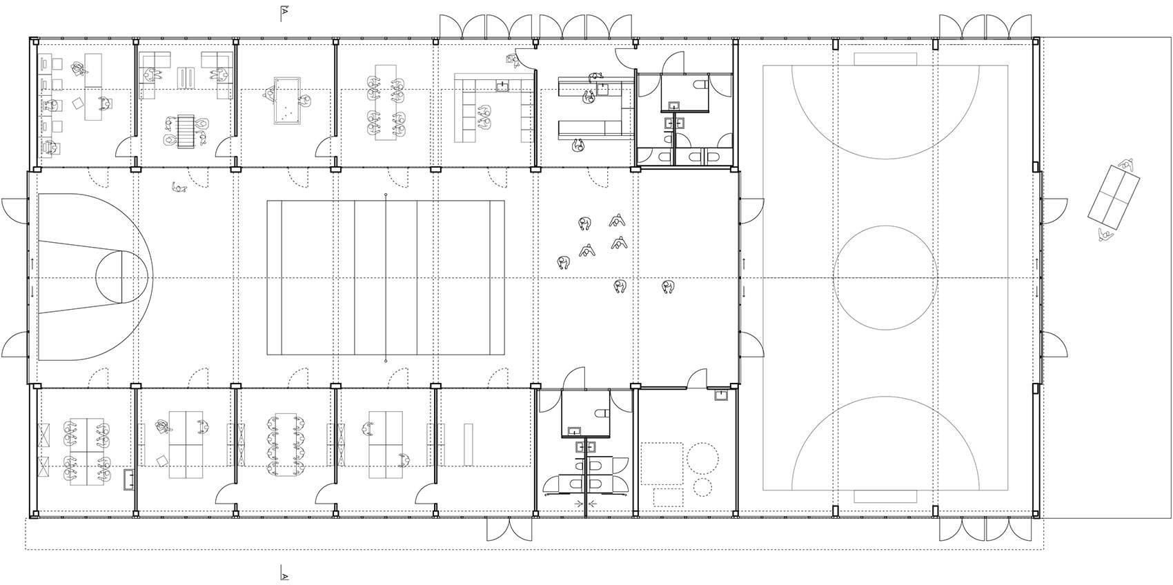 Youth Community Center + by 2001 - 谷德设计网