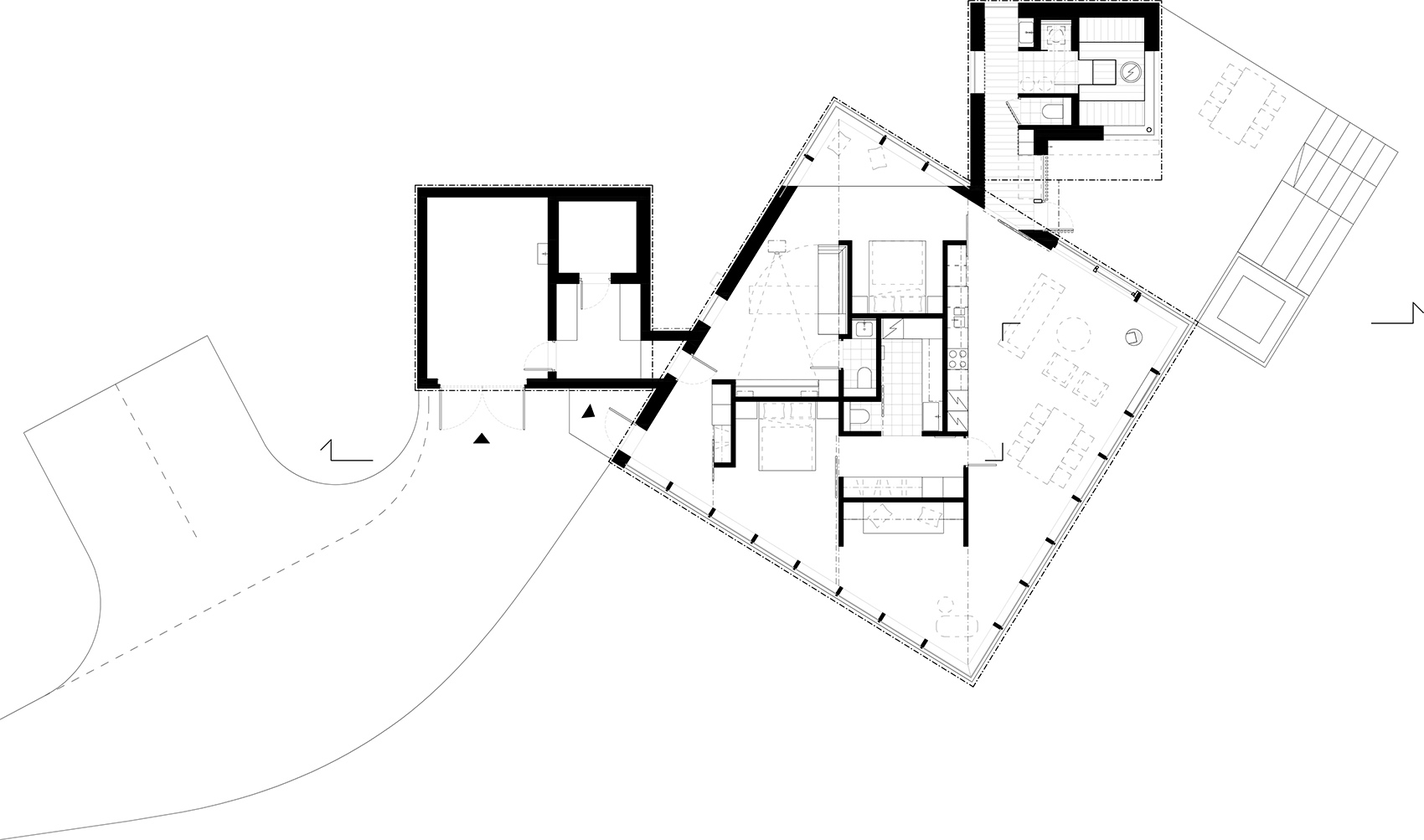 三个方形住宅，芬兰 / Studio Puisto Architects Ltd. - 谷德设计网