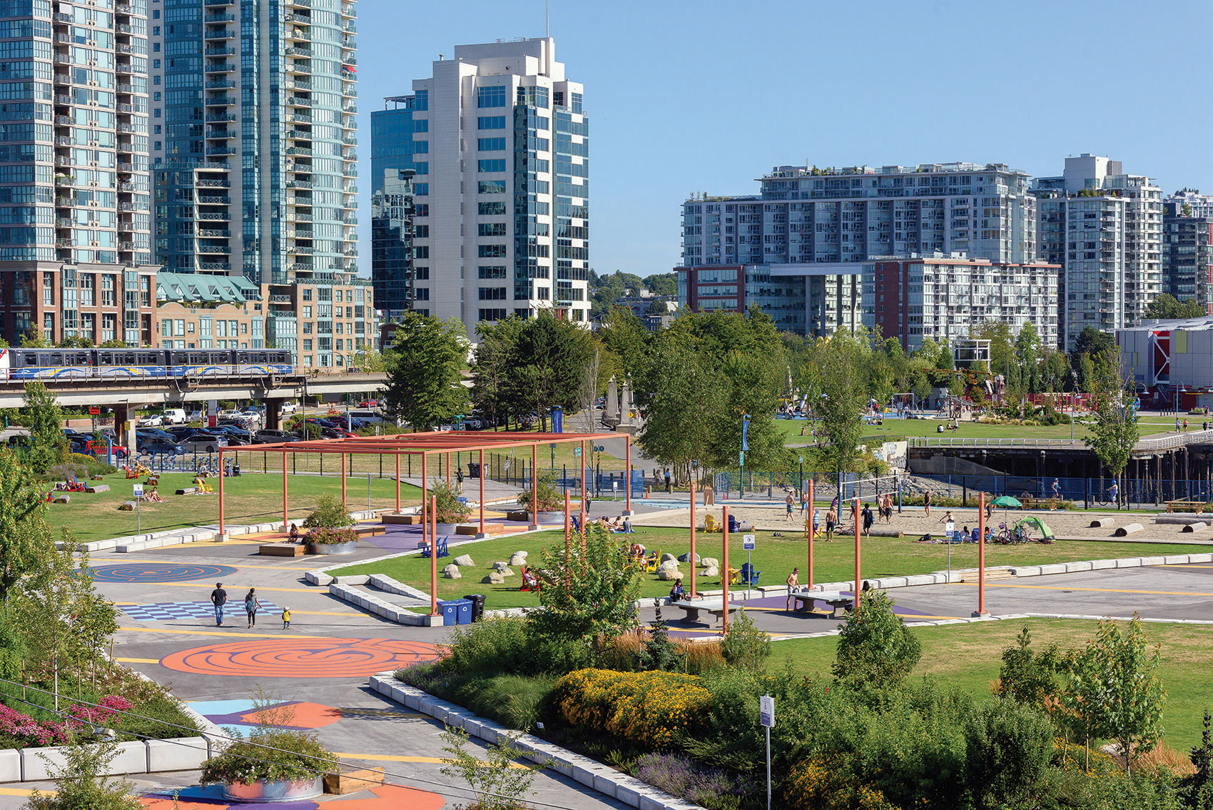 Concord Community Pop-up Park, Vancouver by PWL Partnership Landscape ...