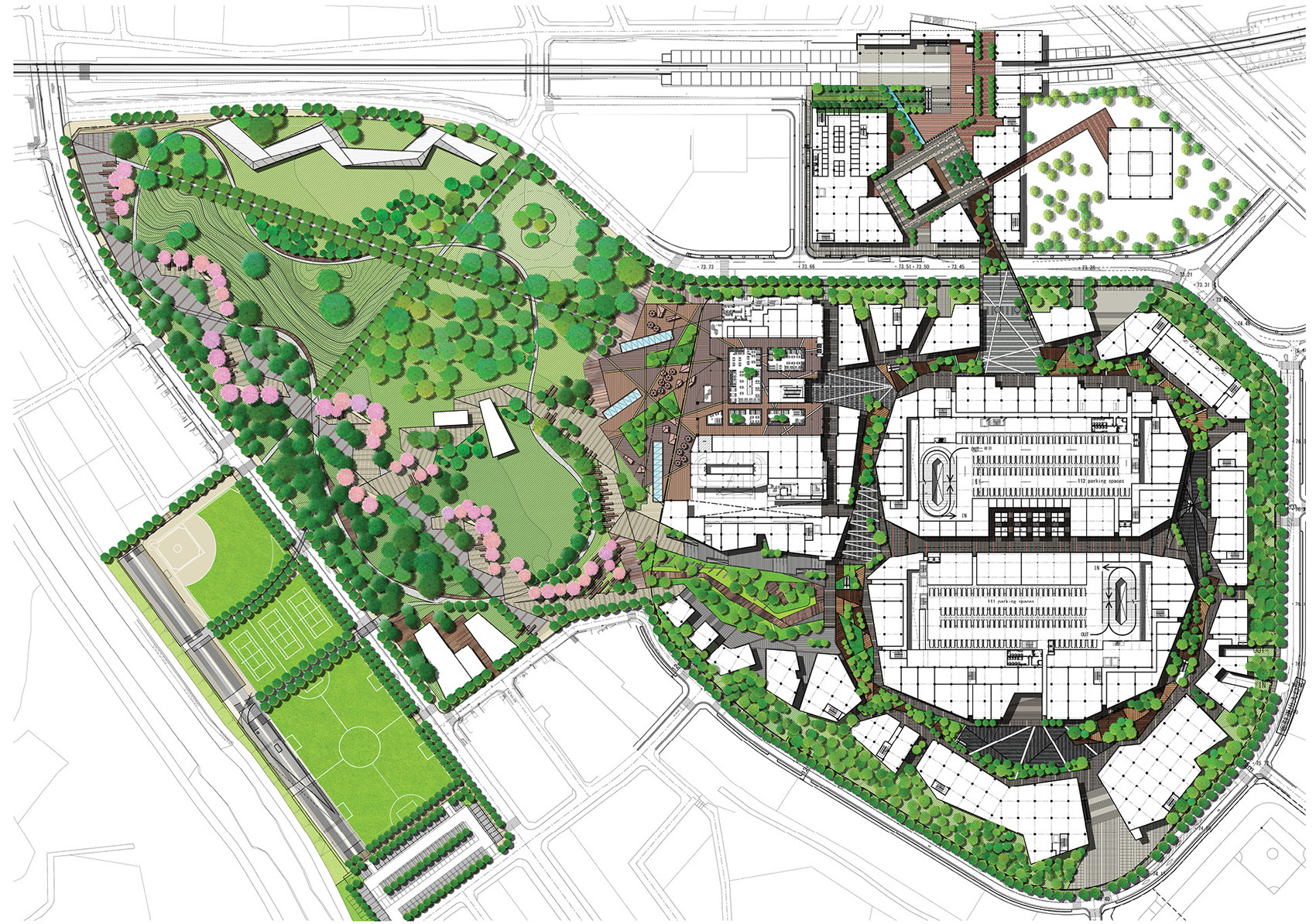 Grandberry Park by LLA (Laguarda.Low Architects) - 谷德设计网