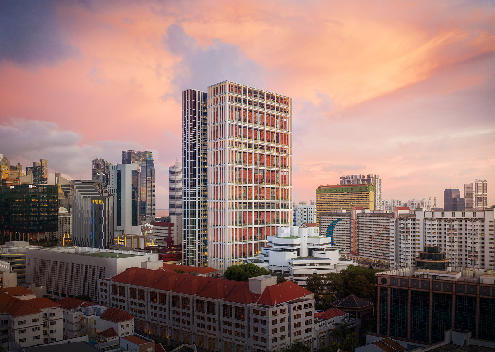 New State Courts Towers by Serie Architects + Multiply Architects - 谷德设计网