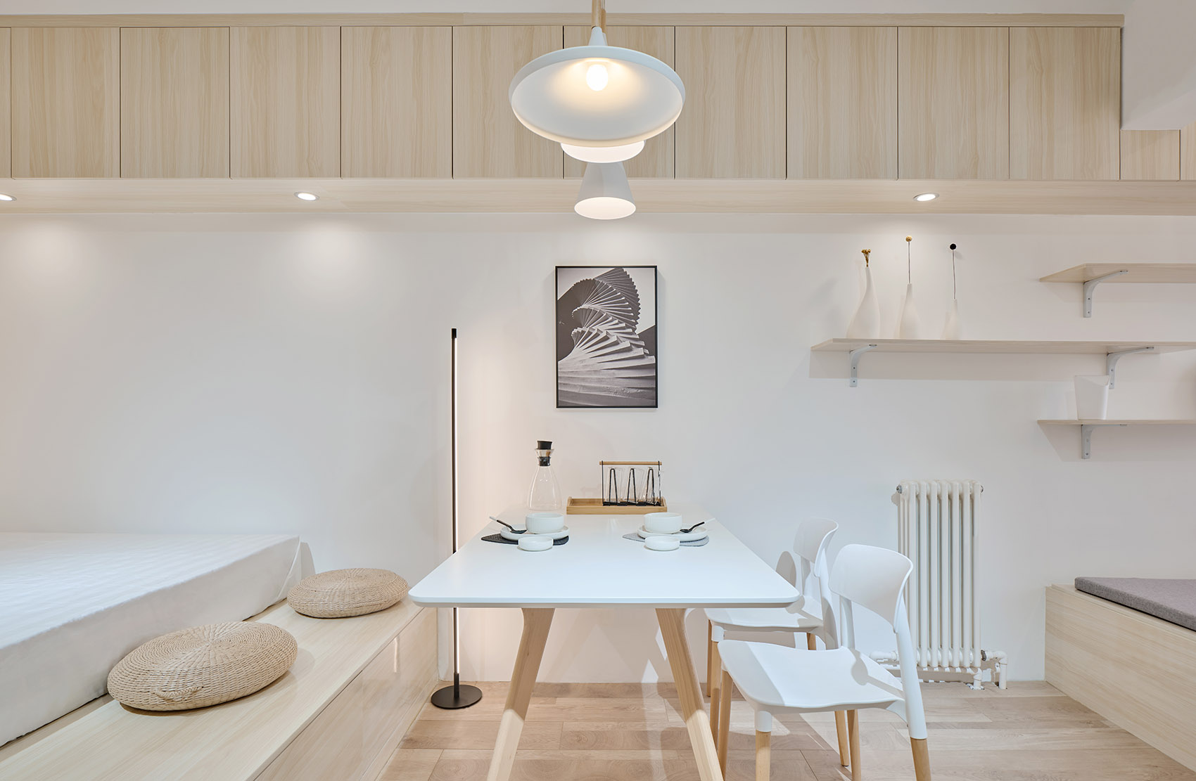 Renovation of a 34-square-meter small apartment in Weinan by HOT DESIGN ...