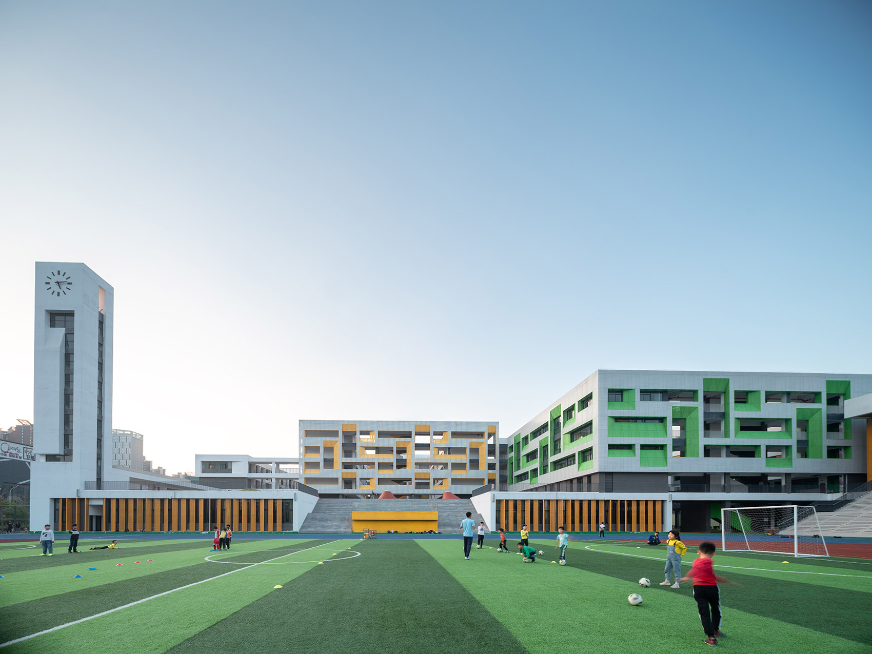 Yuewang Primary School in Yuancheng District, China by Tao Zhi Studio ...