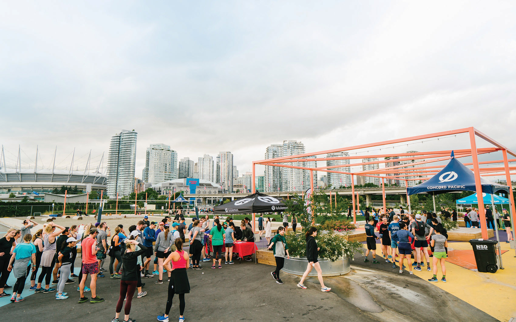Concord Community Pop-up Park, Vancouver by PWL Partnership Landscape ...