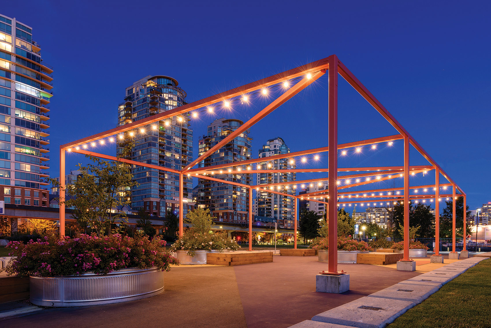 Concord Community Pop-up Park, Vancouver by PWL Partnership Landscape ...