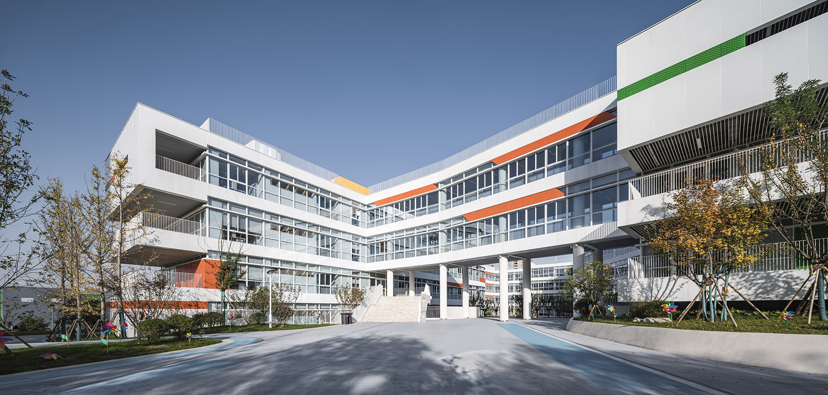 Design of Qujiang No.7 primary school, China by PLD Design - 谷德设计网