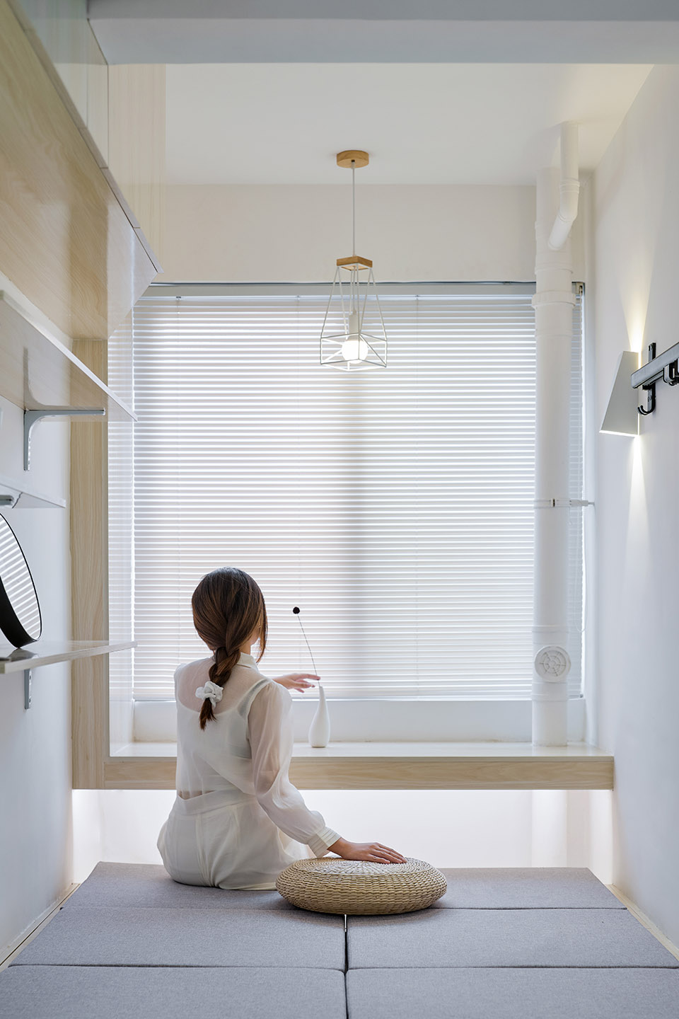 Renovation of a 34-square-meter small apartment in Weinan by HOT DESIGN ...