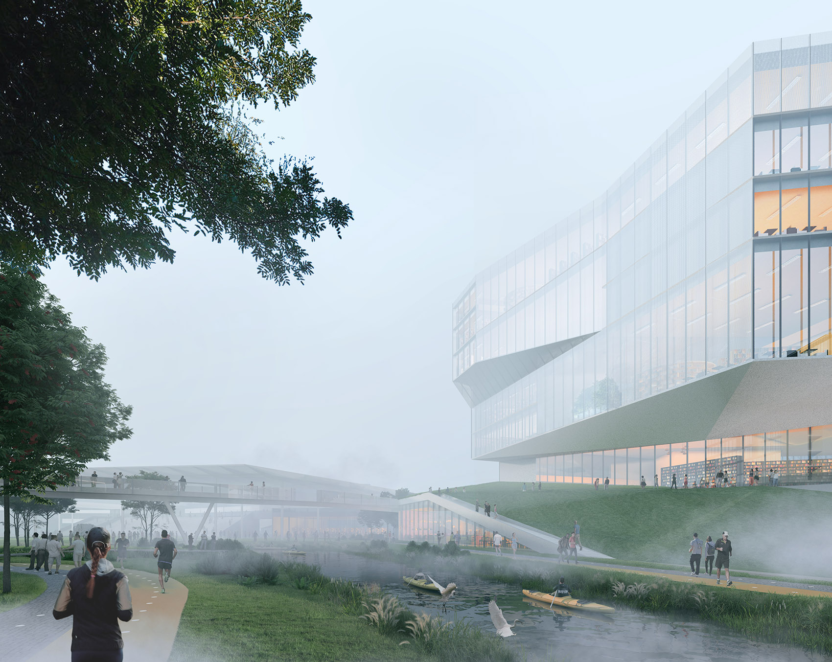 Shenzhen Institute of Advanced Technology Campus Design (competition ...